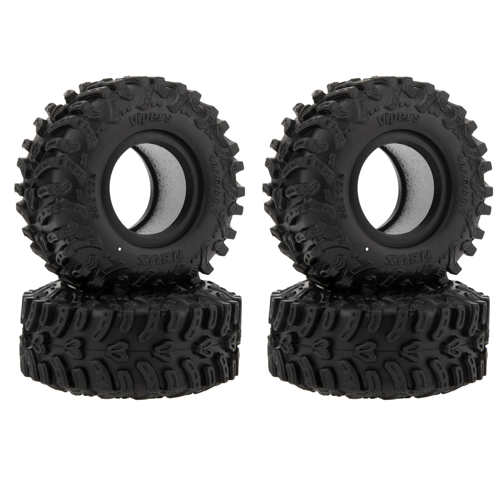 MEUS Racing 0.7-Inch Super Soft Tires for 1/30 Axial SCX30 1/32 Redcat ...