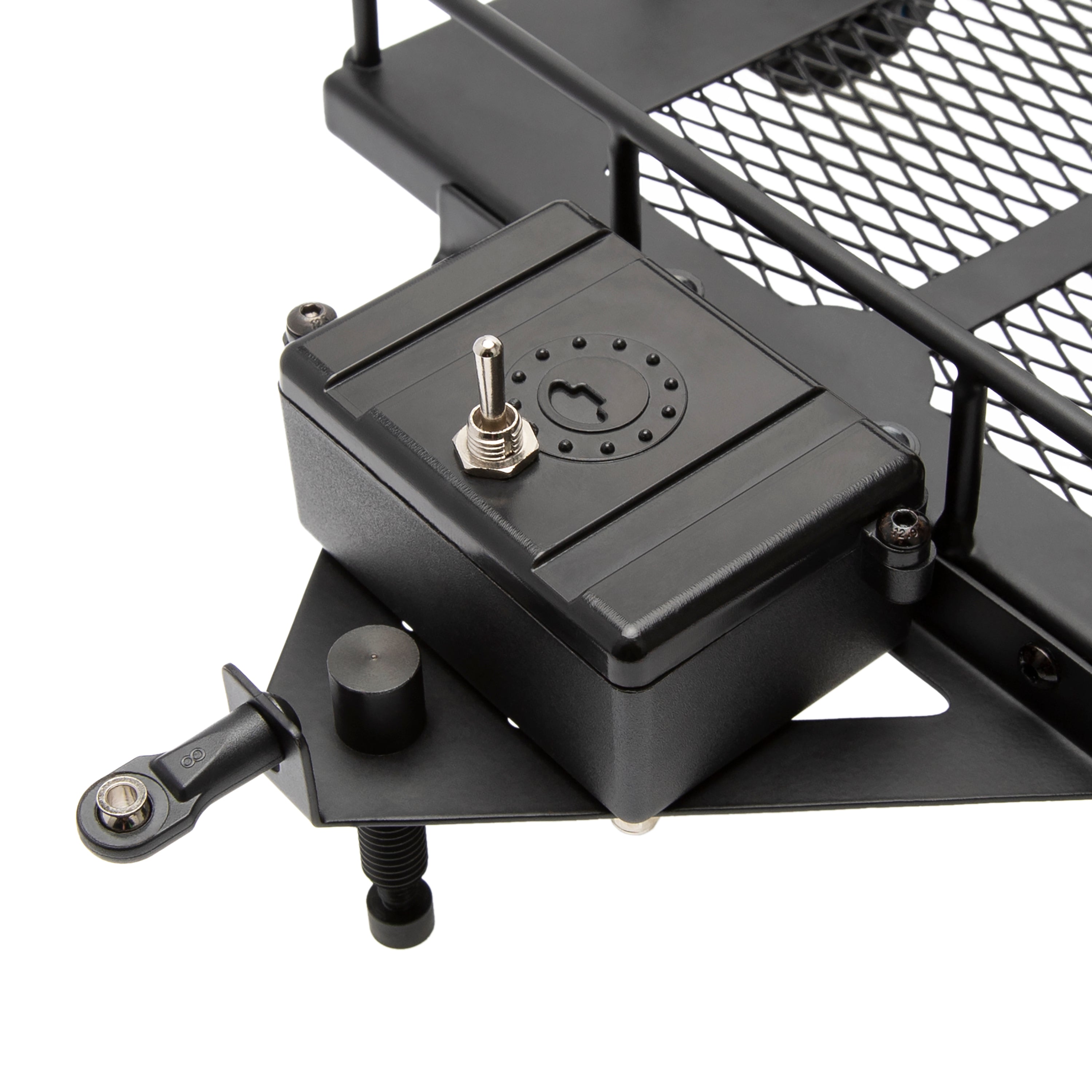 MEUS Racing RC Trailer for Hauling Behind Car with Hitch Mount and Hau