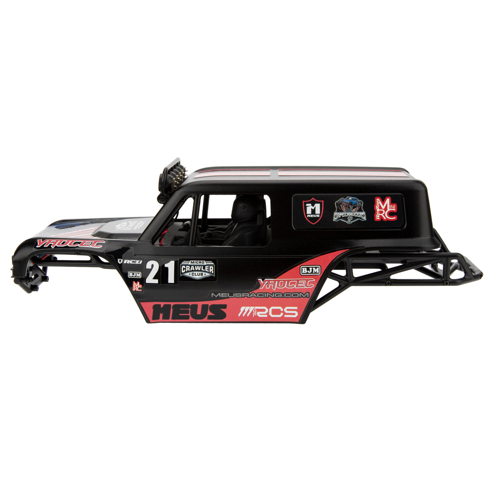 MEUS Racing MB18 Pro Aluminum Body Shell & Frame Kit for TRX4M Defende