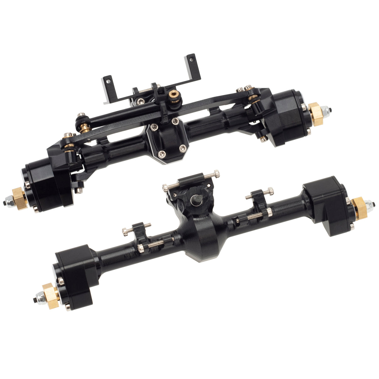 Meus Racing Aluminum Front Rear Portal Axle for 1/24 Axial SCX24 C10 D