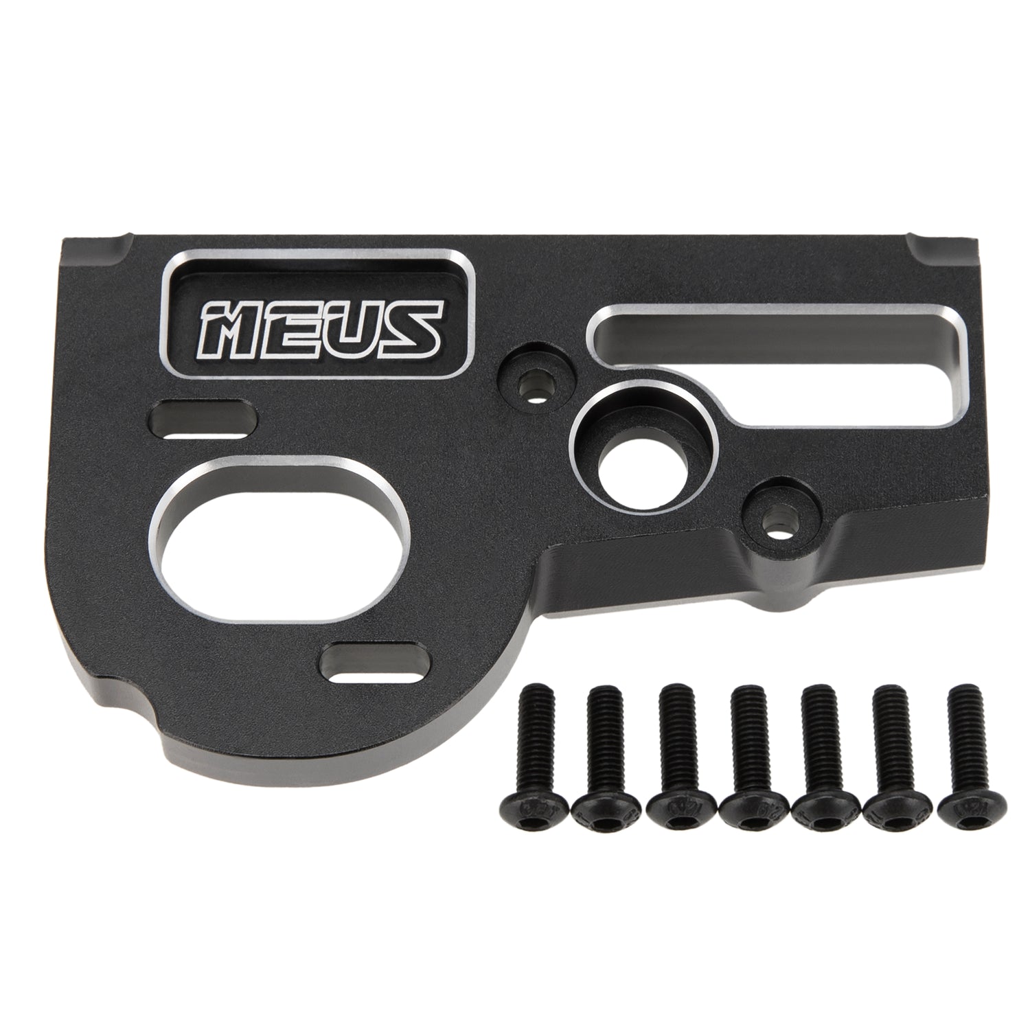 MEUS Racing Aluminum CNC Motor Mount for Axial 1/10 SCX10 PRO Upgrades