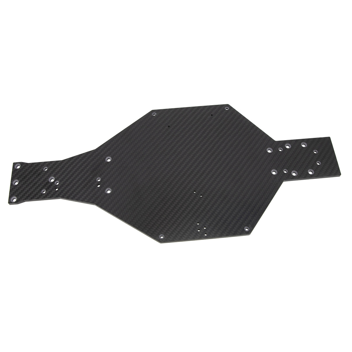 MEUS Racing 2WD Slash Carbon Fiber LCG Chassis with Wheelie Bar for 1/