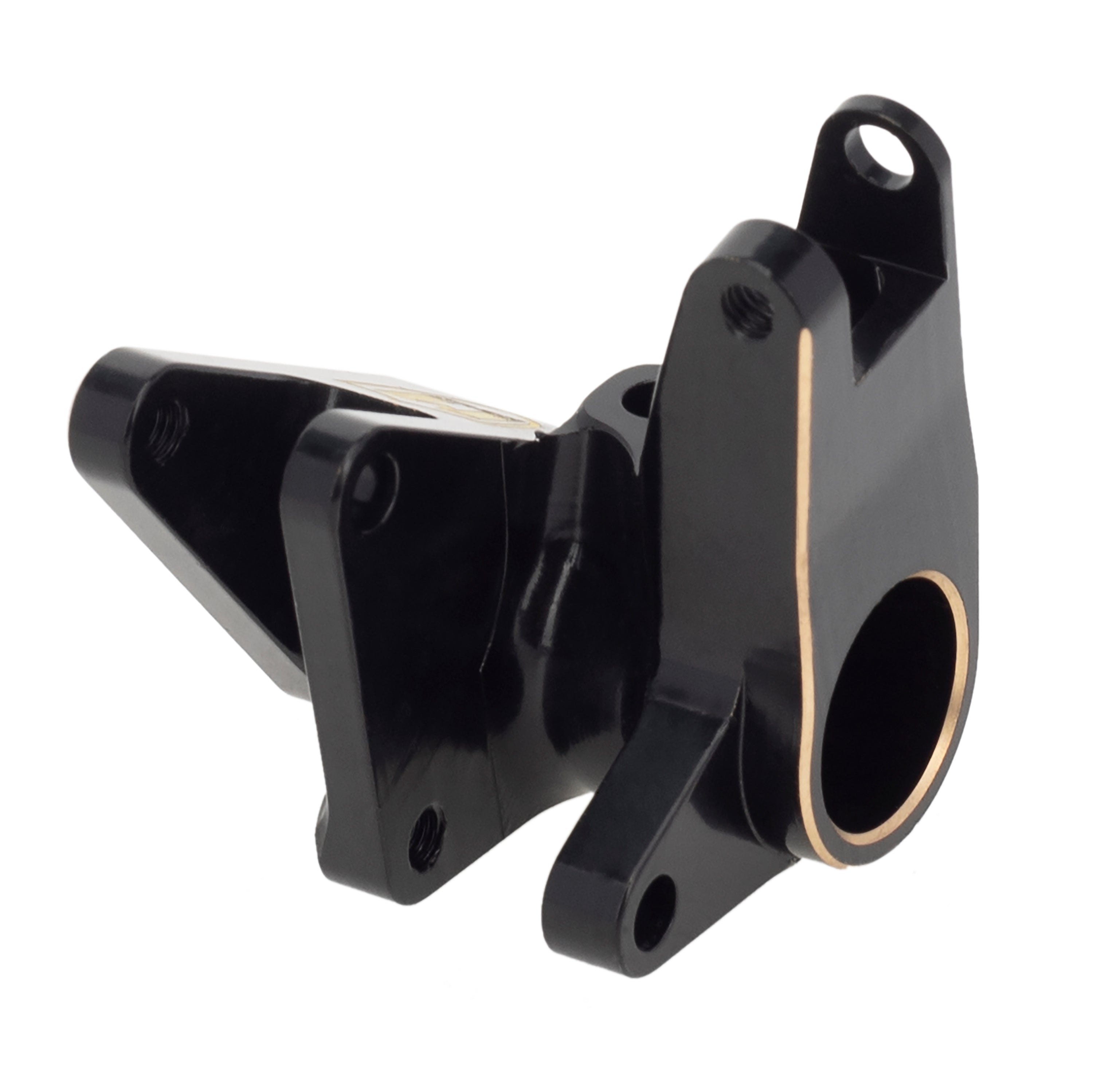 MEUS Racing SCX10 Pro Black Brass Front and Rear Axle Link Mount Set F