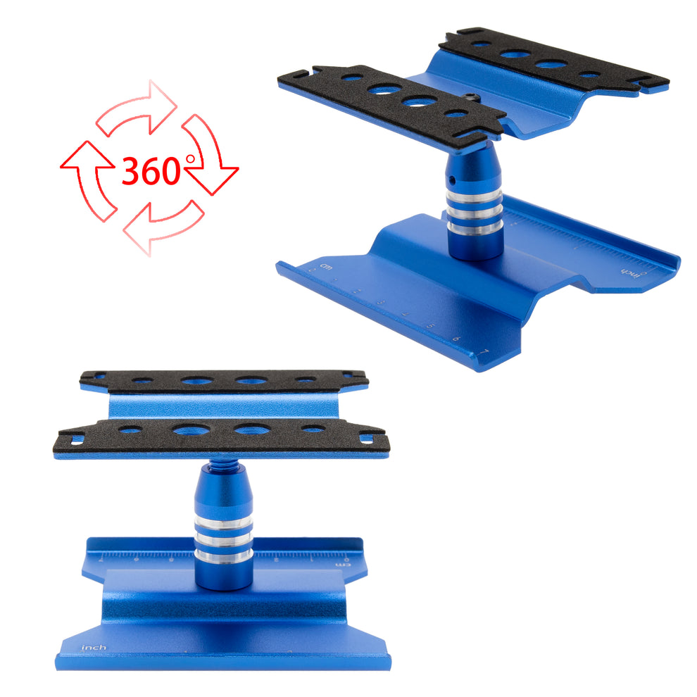 MEUS Racing RC Car Work Stand 360 Degree Rotation Lift & Lower Aluminu