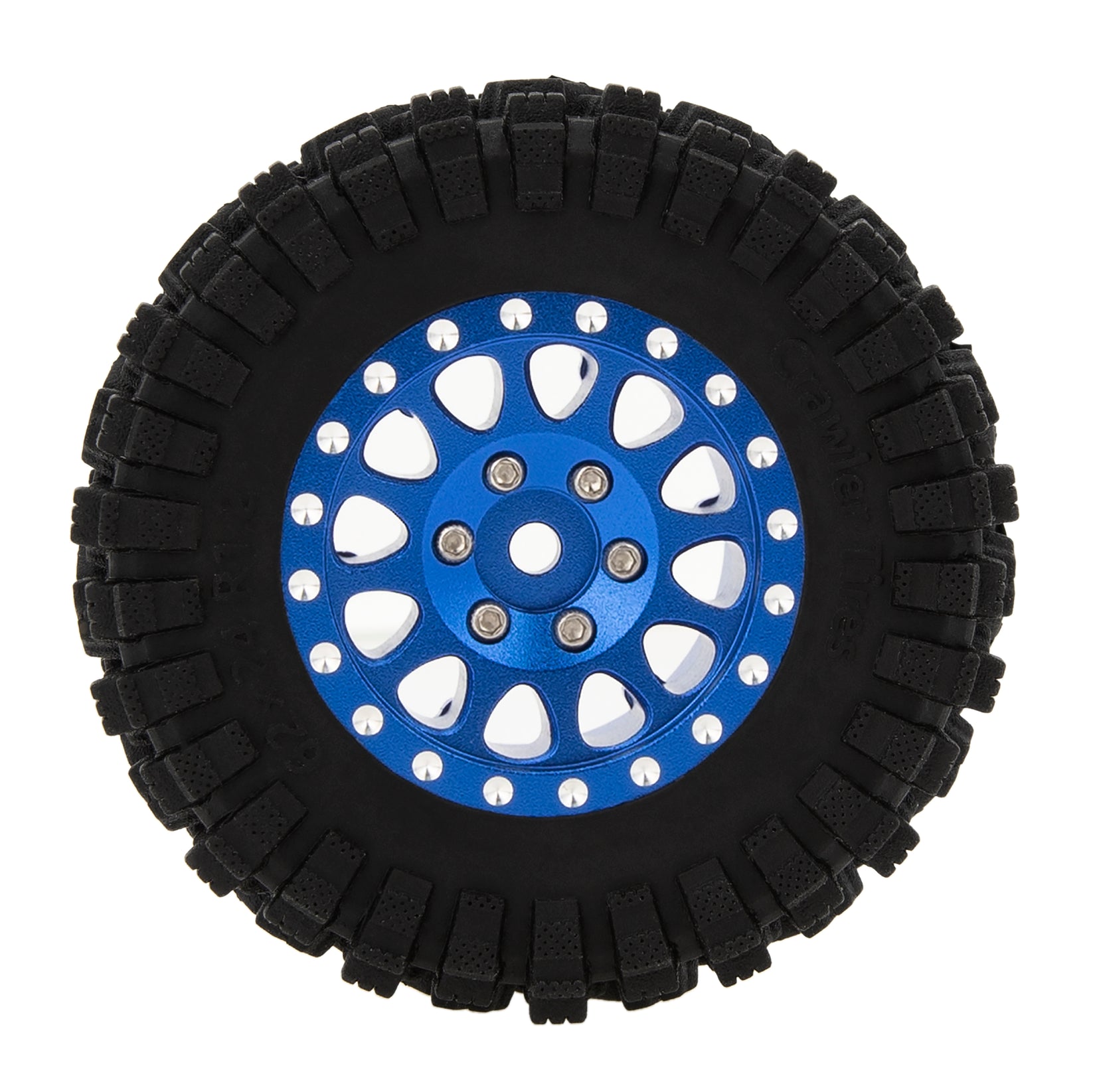 MEUS Racing RC Tires 1.2-inch Aluminium wheels for TRX4M SCX24 FCX24