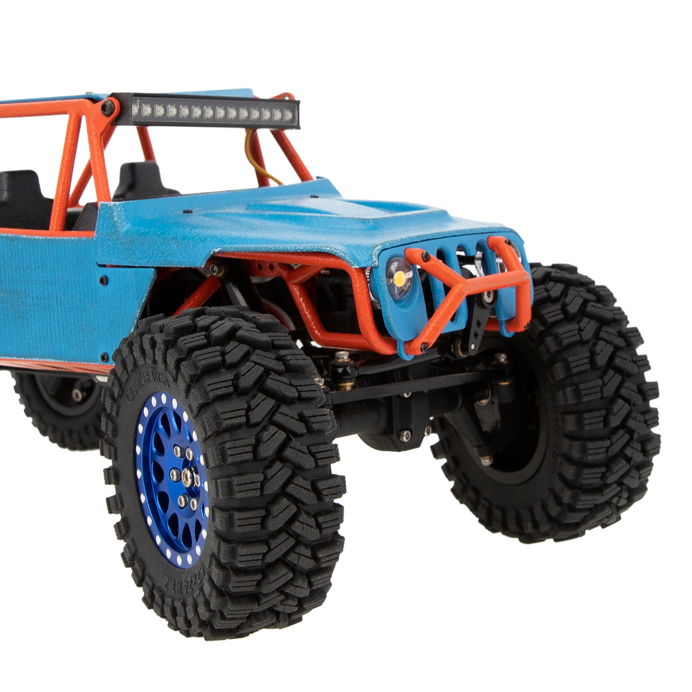 MEUS Racing RC Tires 1.2-inch Aluminium wheels for TRX4M SCX24 FCX24