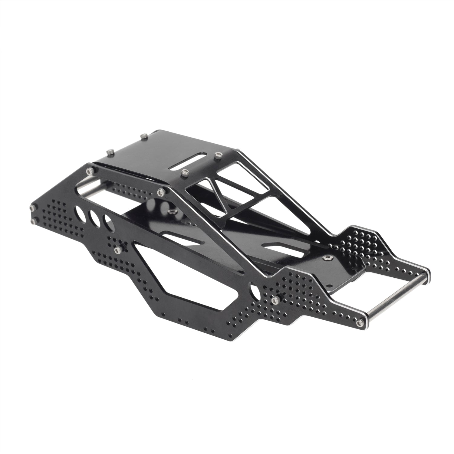 MEUS Racing Black Aluminum RC Car Roll Cage Body Shell Chassis Kit For