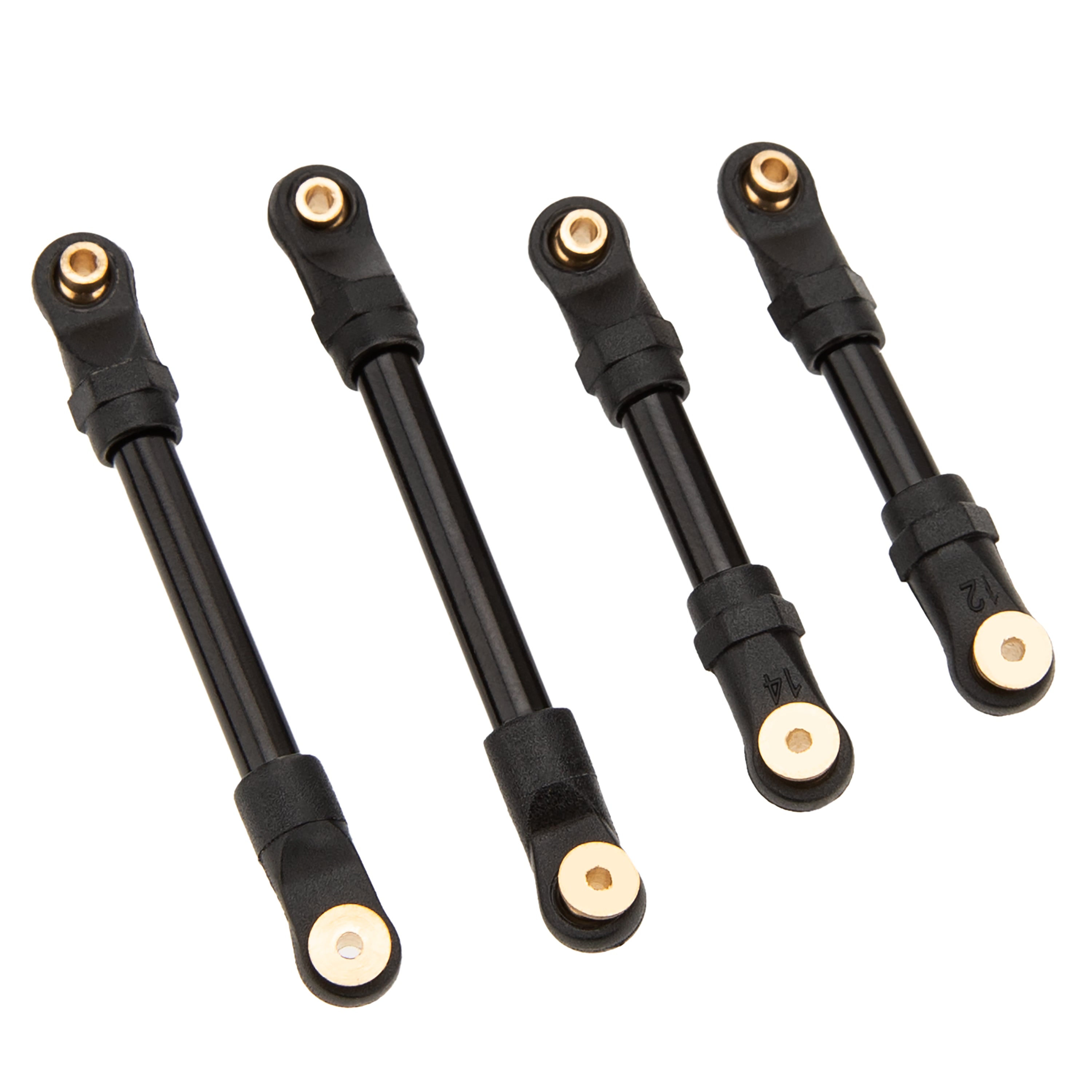 MEUS Racing SCX24 Deadbolt Double Bent High Clearance Chassis Links