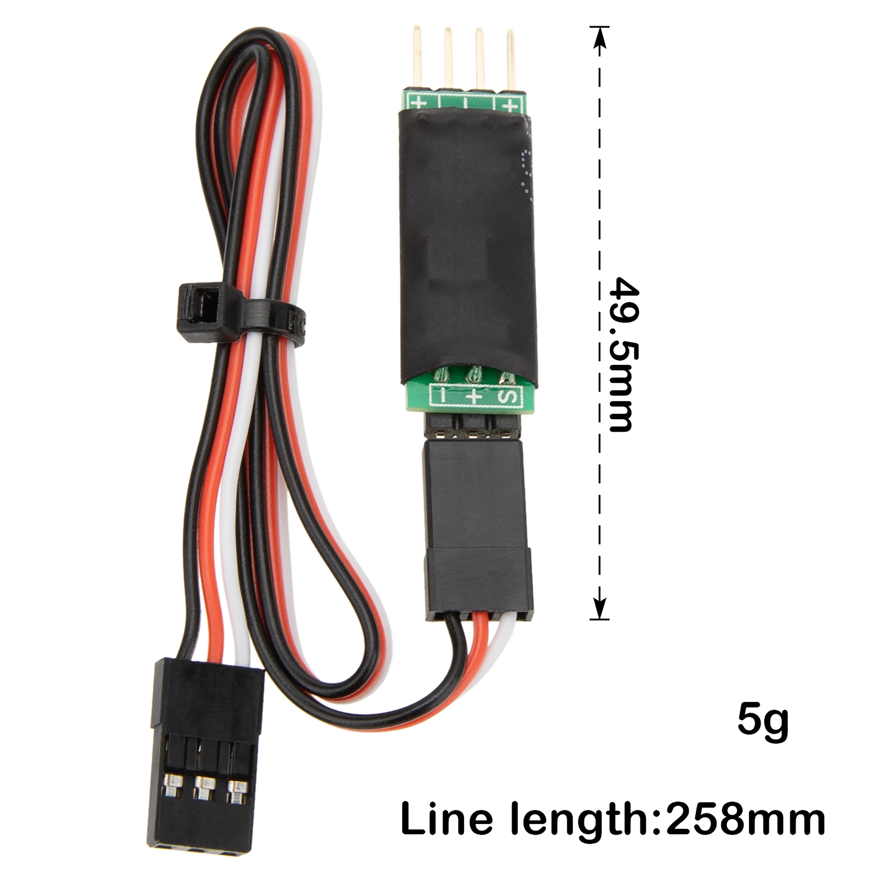 MEUS Racing CH3 RC Light Remote Controller Switch for RC Car, Boat, Dr