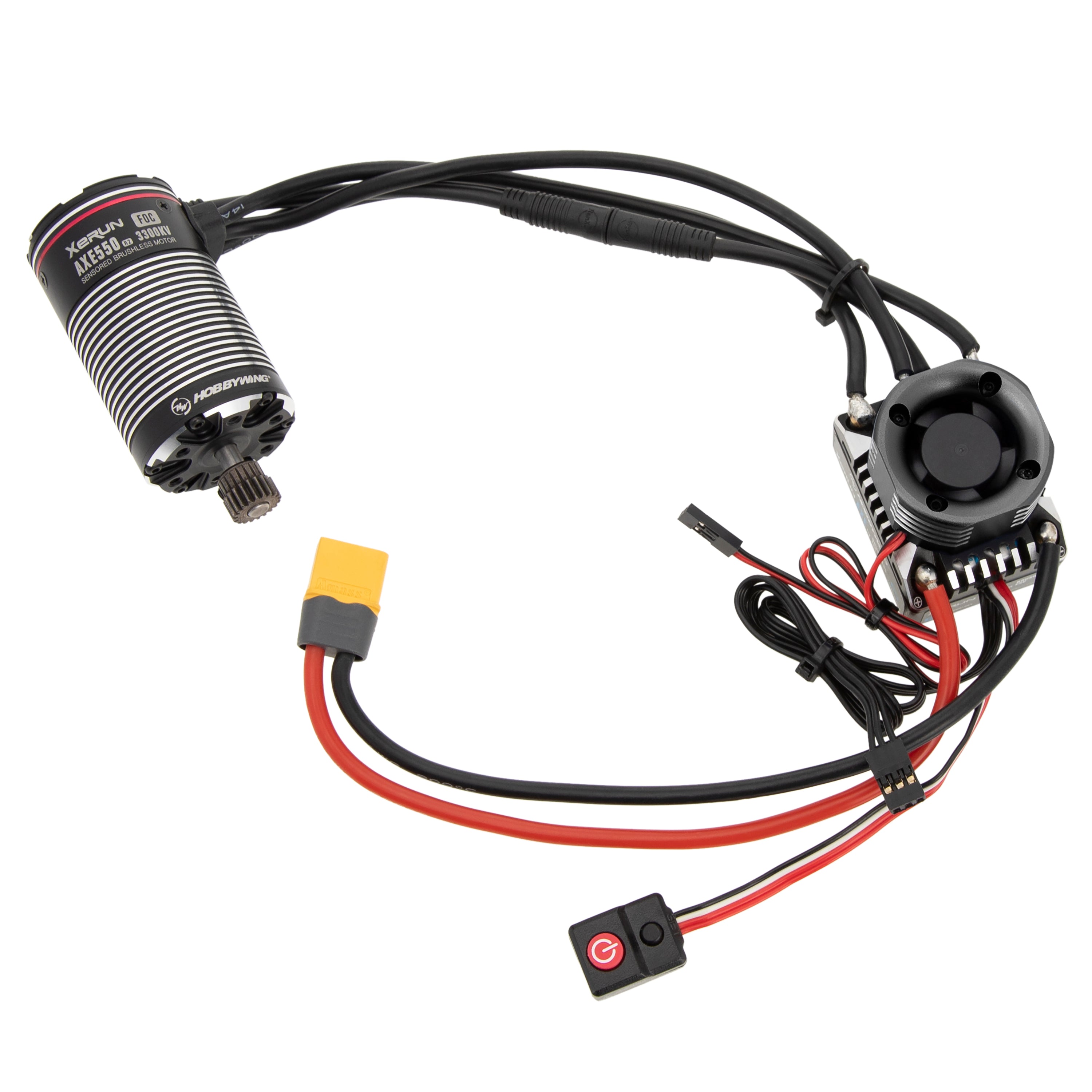 MEUS Racing 25mm RC Motor Cooling Fan ESC Heatsink 35000RPM for 2510 M