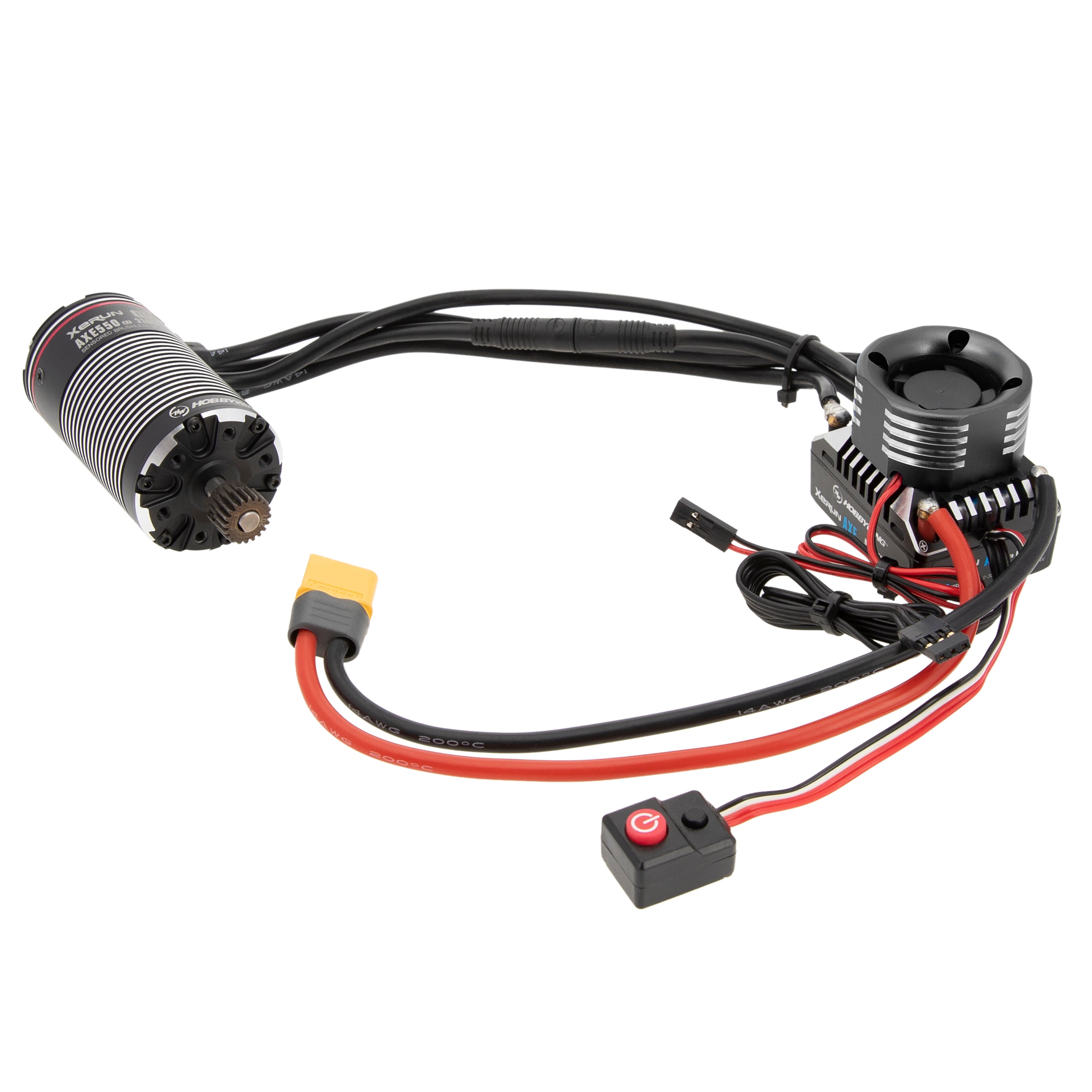 MEUS Racing 25mm RC Motor Cooling Fan ESC Heatsink 35000RPM for 2510 M