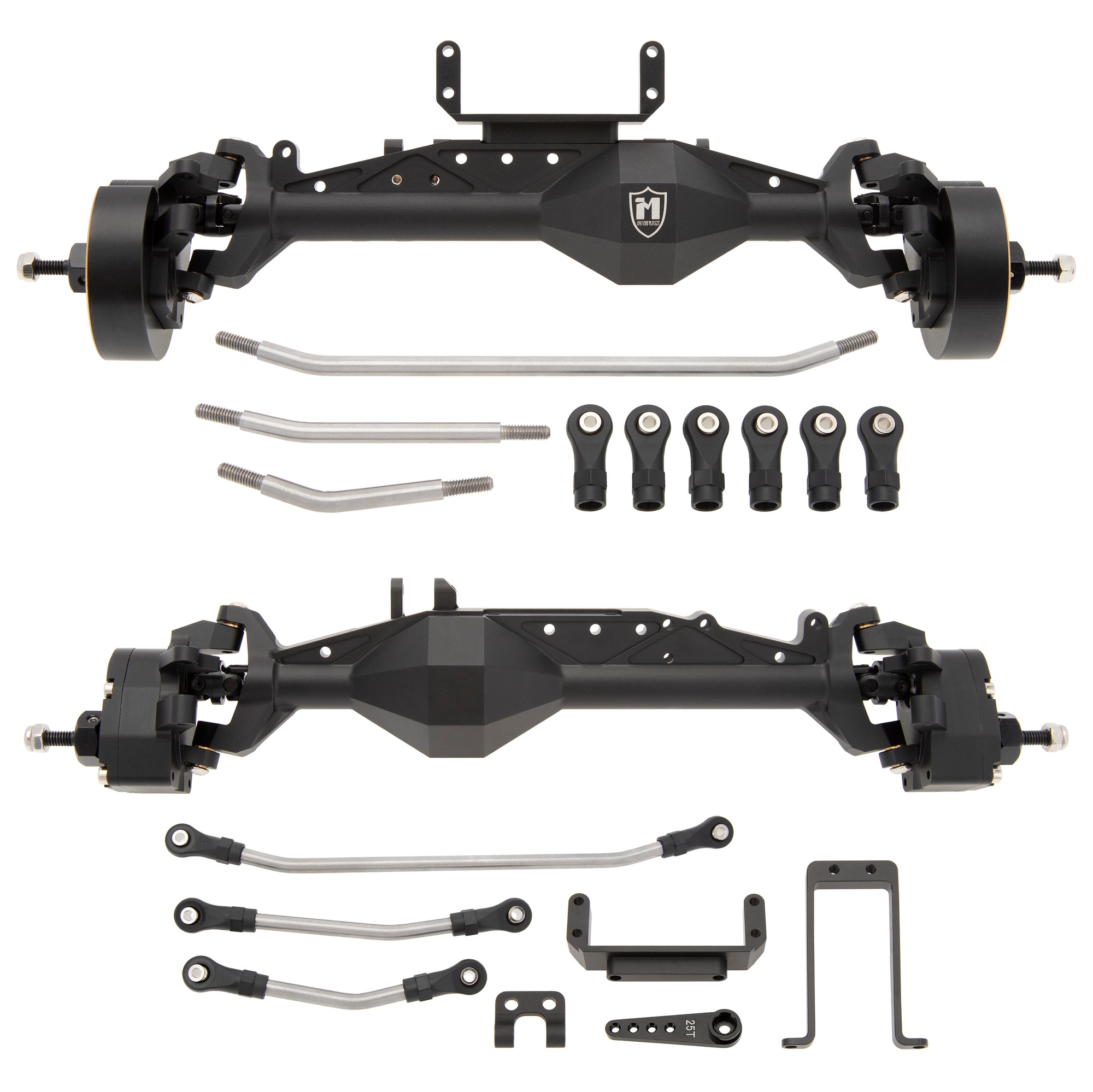 MEUS Racing 1/10 Capra 1.9 4WS UTB Isokinetic 3-Section Two Front Axle