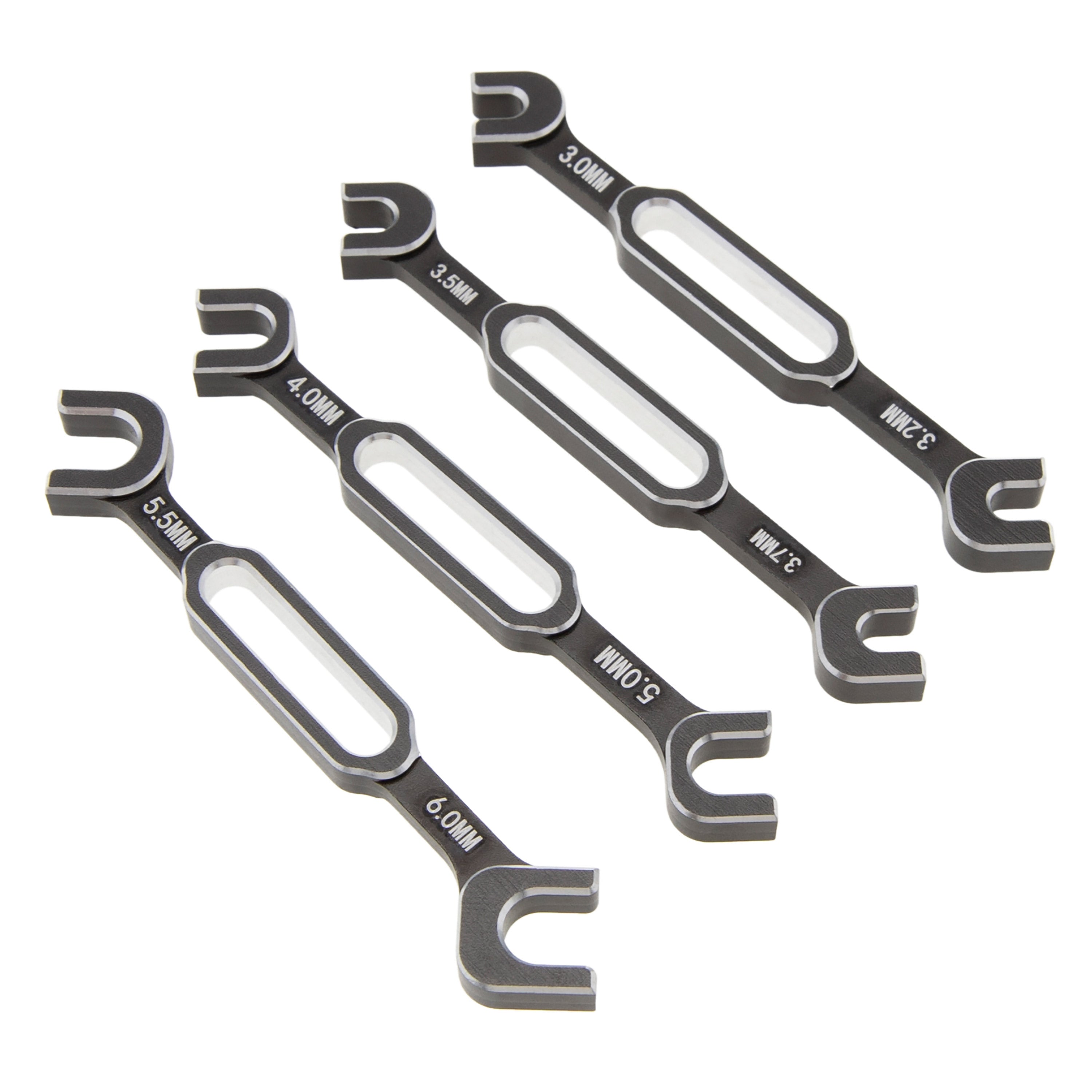 MEUS Racing RC Aluminum Turnbuckle Wrench 3.0‑6.0mm Turnbuckle Nut Bal
