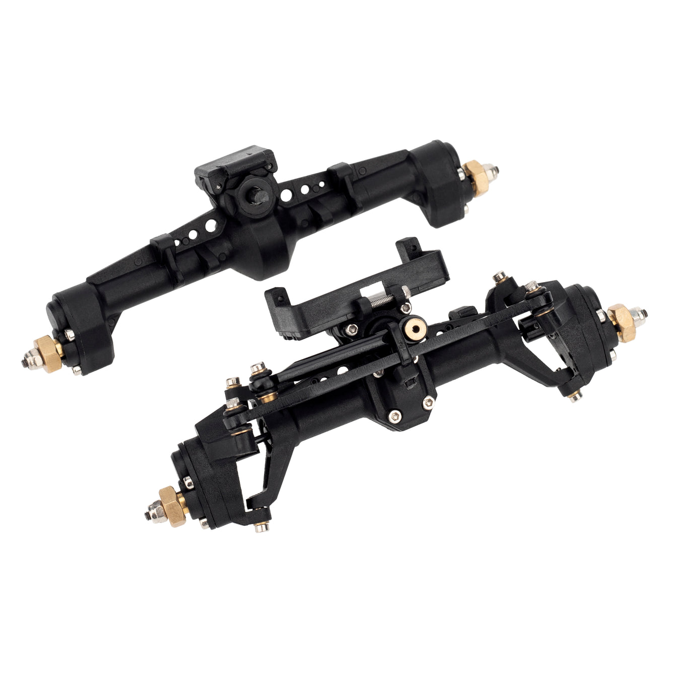 Meus Racing Plastic Nylon Axles Front/Rear Portal Axle for Axial SCX24