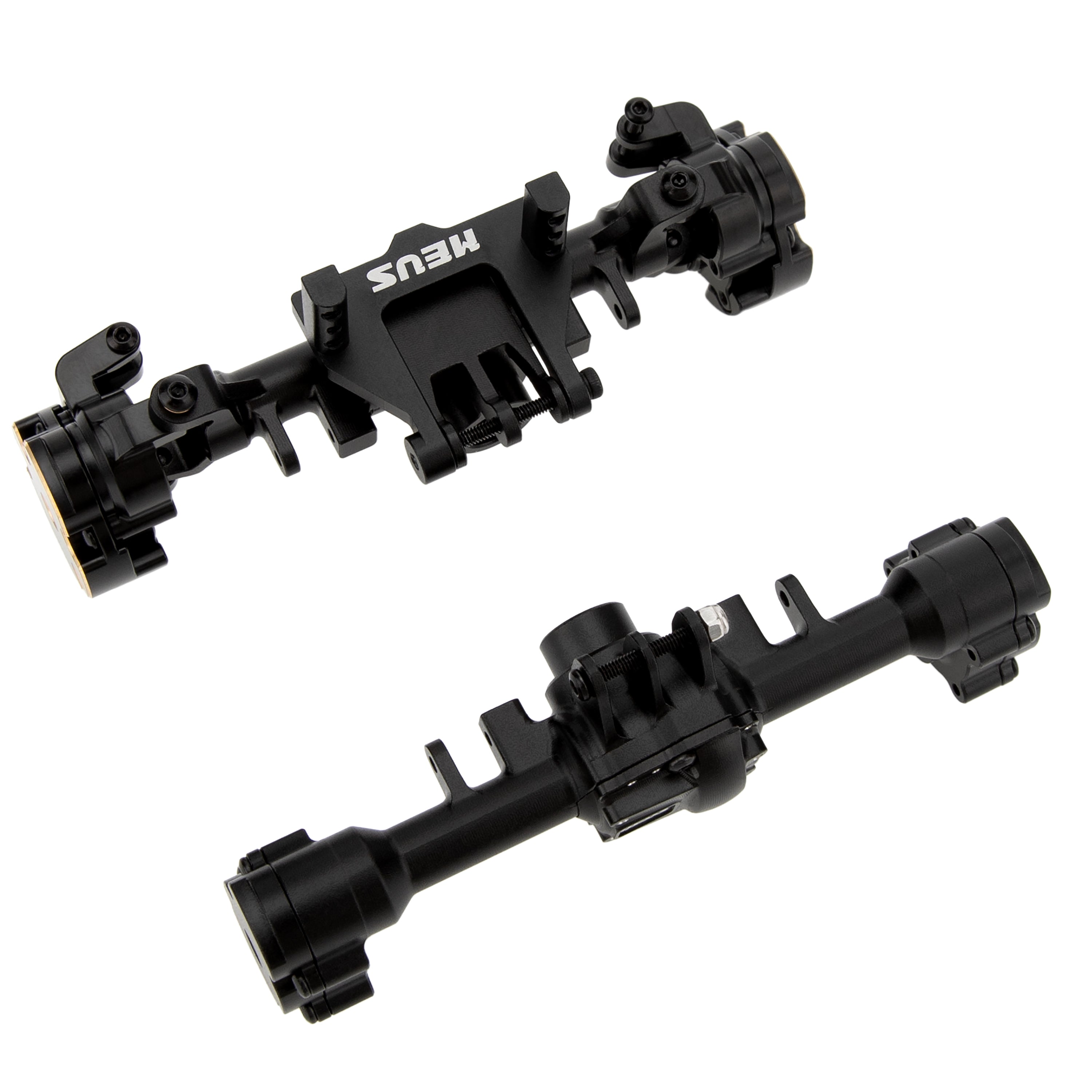 MEUS Racing Ascent-18 Axle Housings with Diff Covers and Steering Knuckles