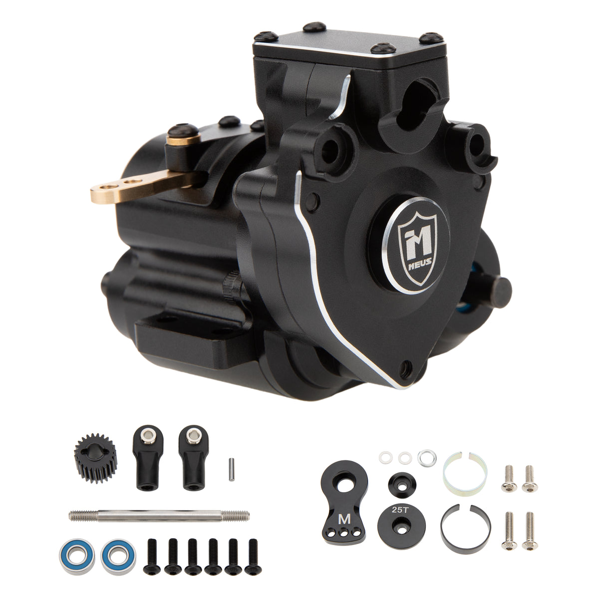 MEUS Racing Dual-Speed Overdrive Transmission for 1/10 Optic H10