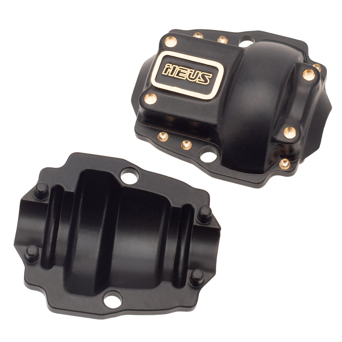 MEUS Racing Brass Front Rear Diff Covers for 1/18 Redcat Ascent-18