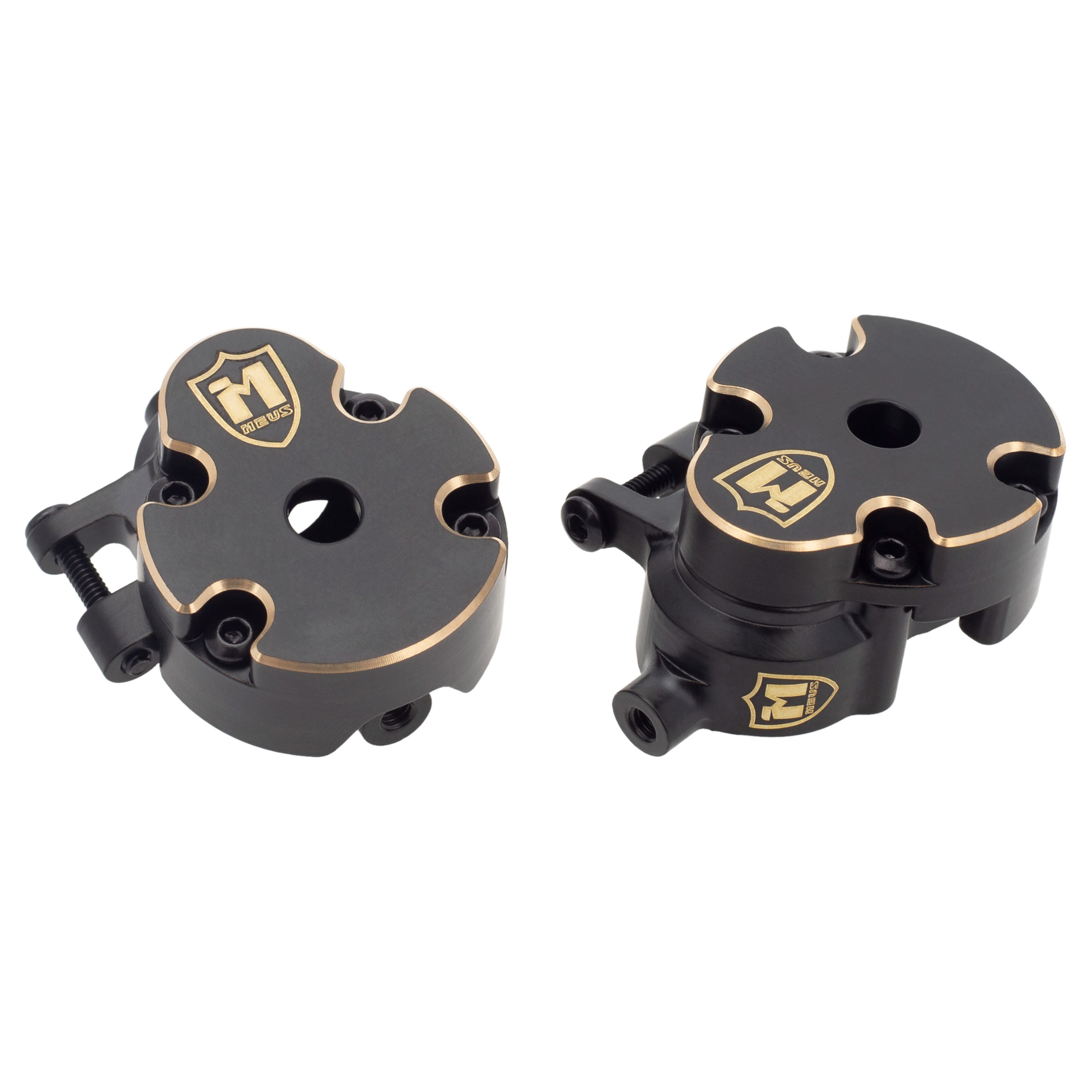 MEUS Racing Redcat Ascent-18 Brass Steering Knuckles+Front Axle Weights ...