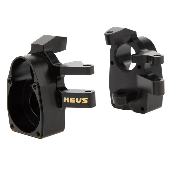 MEUS Racing Brass Steering Knuckles Diff Cover Rear Link Riser for MEU