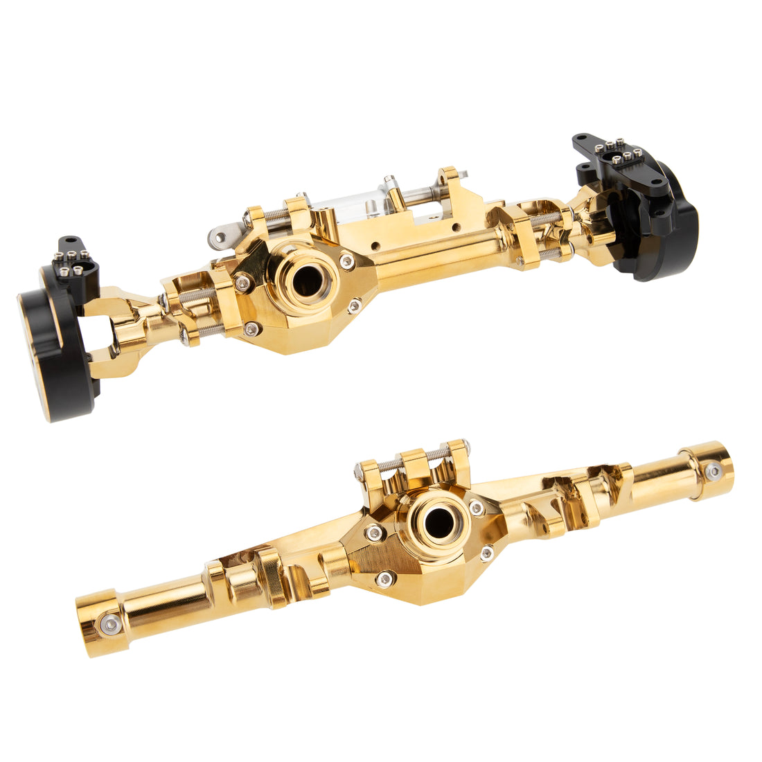 MEUS Racing Metal H10 Optic Straight Front Rear Axles Housings for 1/10 ...