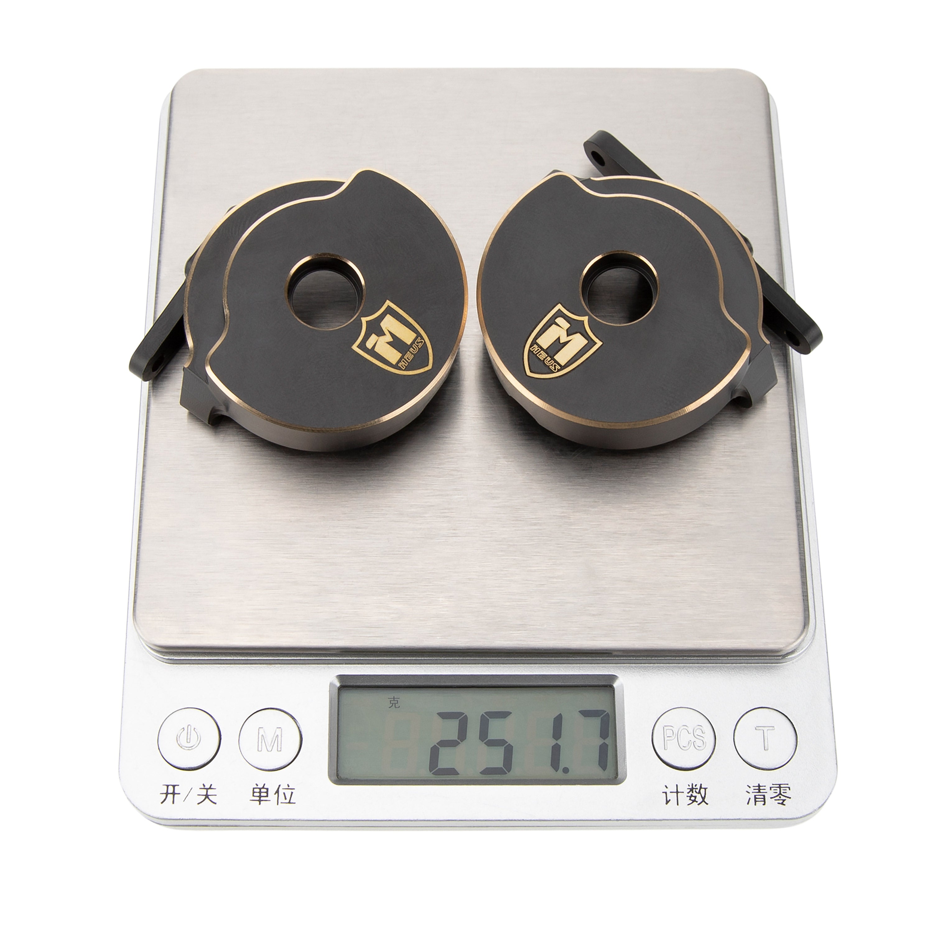 MEUS Racing Brass Steering Knuckle For 1/10 Vanquish H10 Optic RC Car