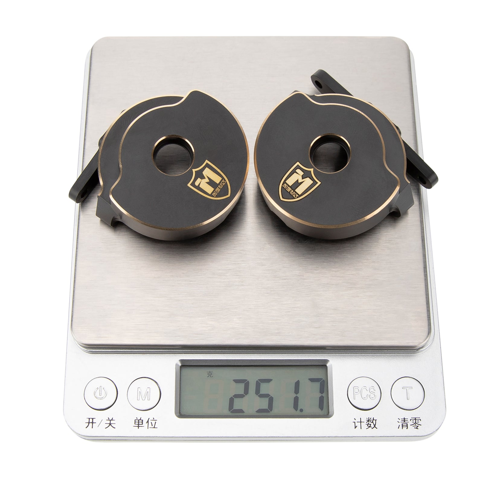 MEUS Racing Brass Steering Knuckle For 1/10 Vanquish H10 Optic RC Car