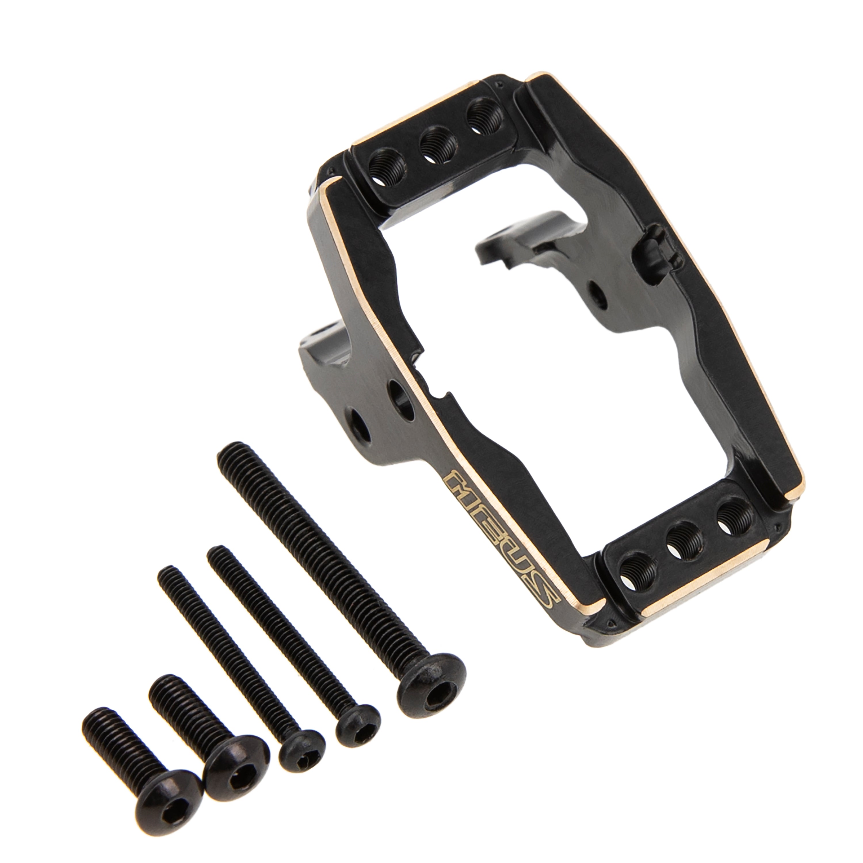 MEUS Racing TRX4M Brass Servo Mount for MEUS Front Rear Axle Housing