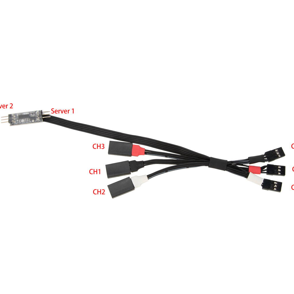 MEUS Racing Four-Wheel Steering Control Line, 4WS Control Board, and ...