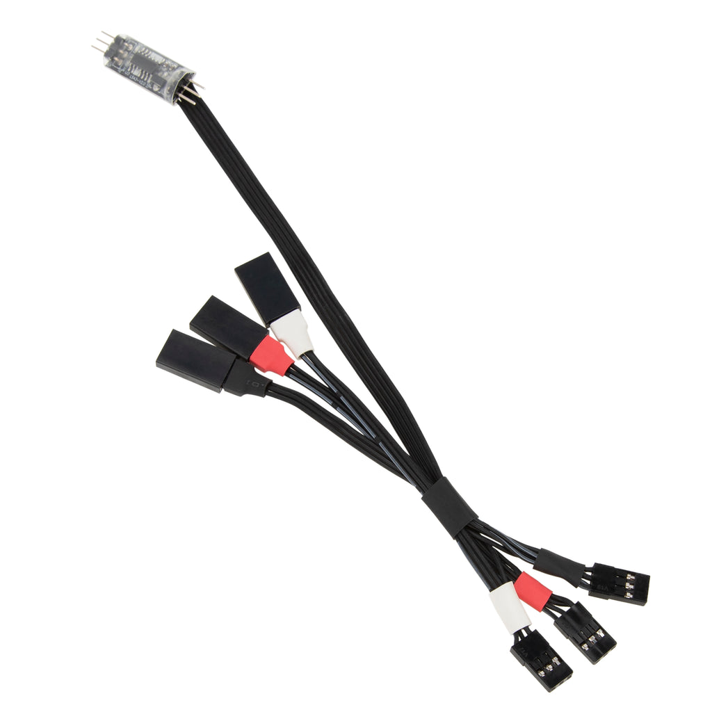 MEUS Racing Four-Wheel Steering Control Line, 4WS Control Board, and ...