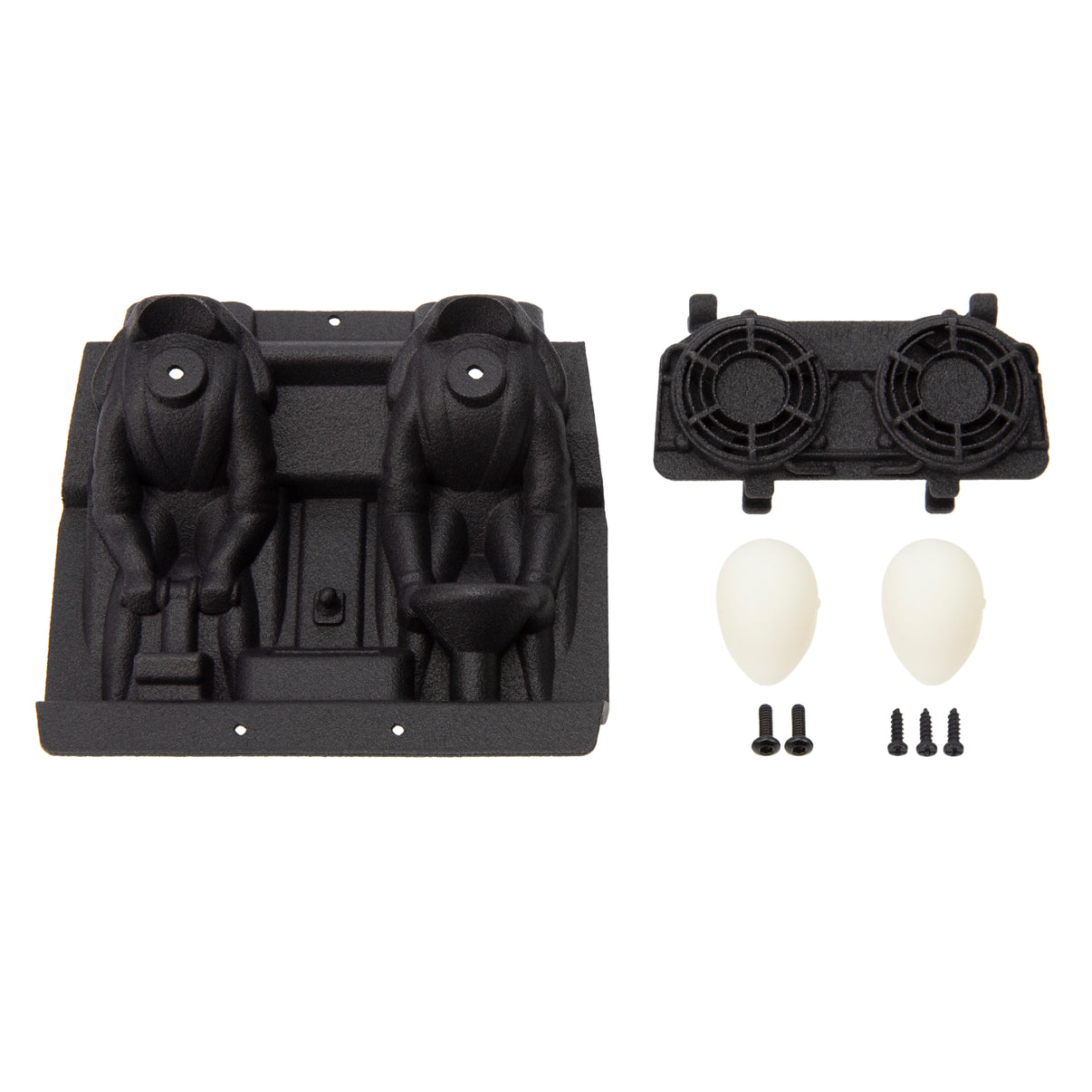 MEUS Racing TRX4M Ripper V2 Interior Kit Cockpit Doll Helmet Cooling G