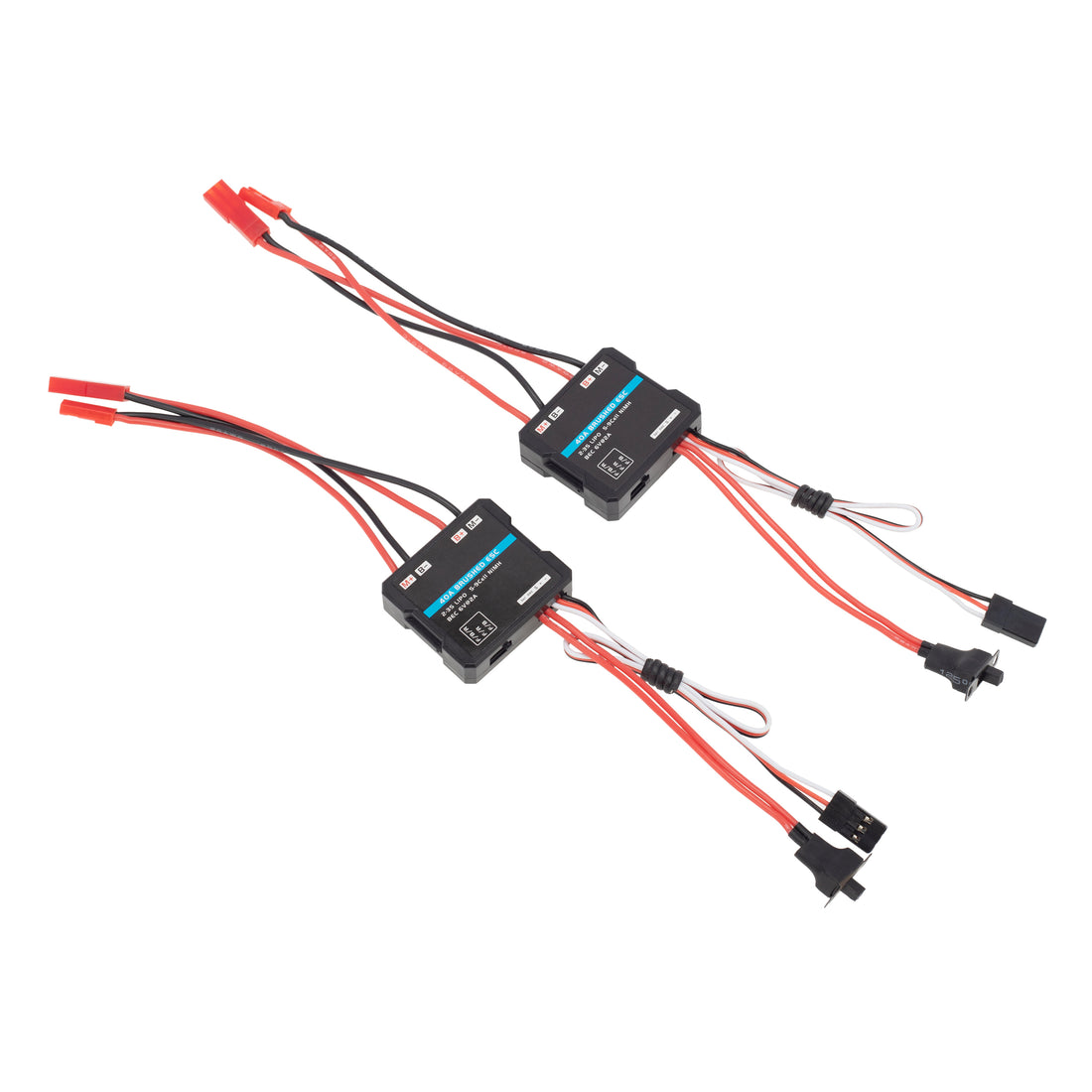 MEUS Racing Brushed ESC 40A RC Motor Electric Speed Controller for SCX