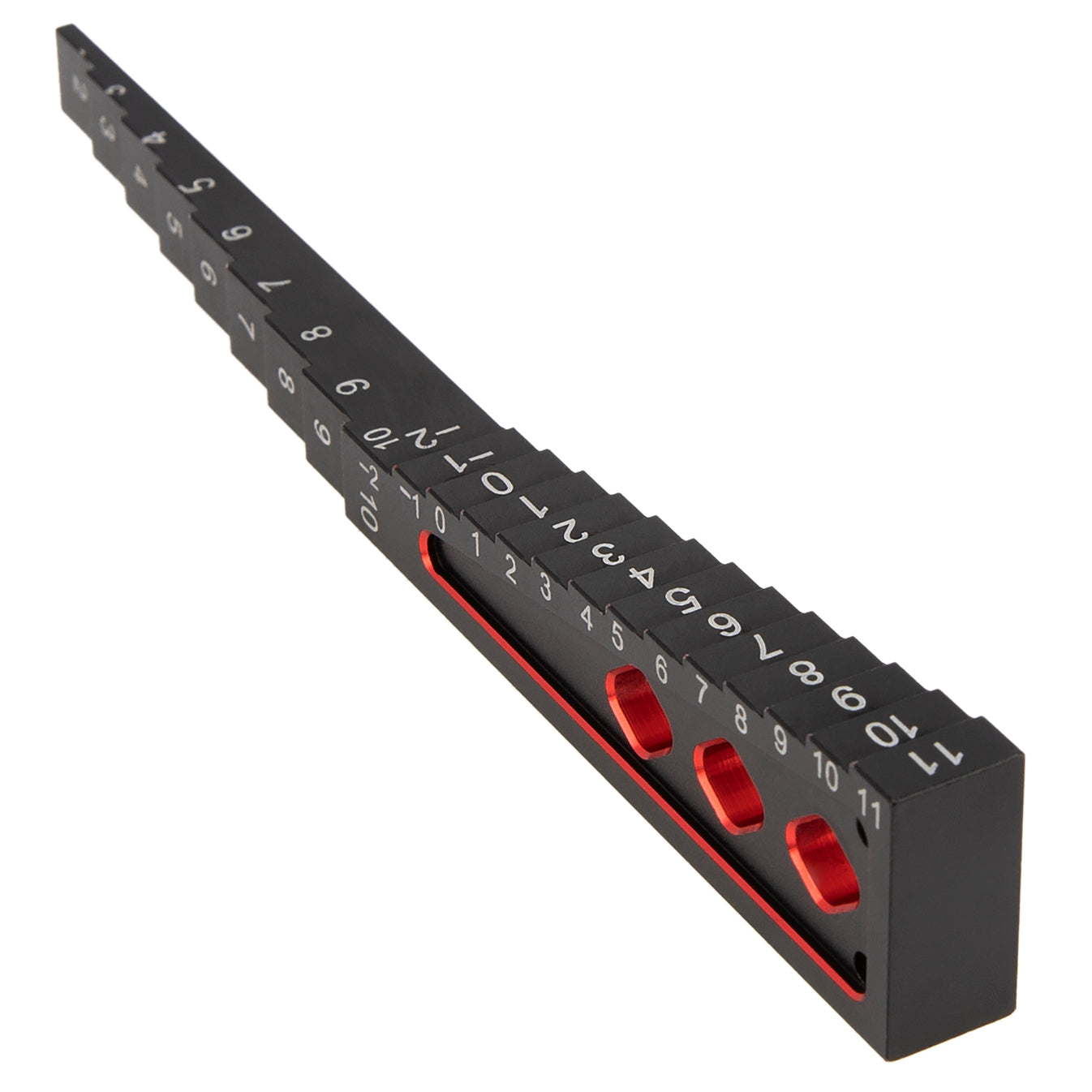 MEUS Racing Height Measuring Ruler, Accurate Measurement Aluminum Allo