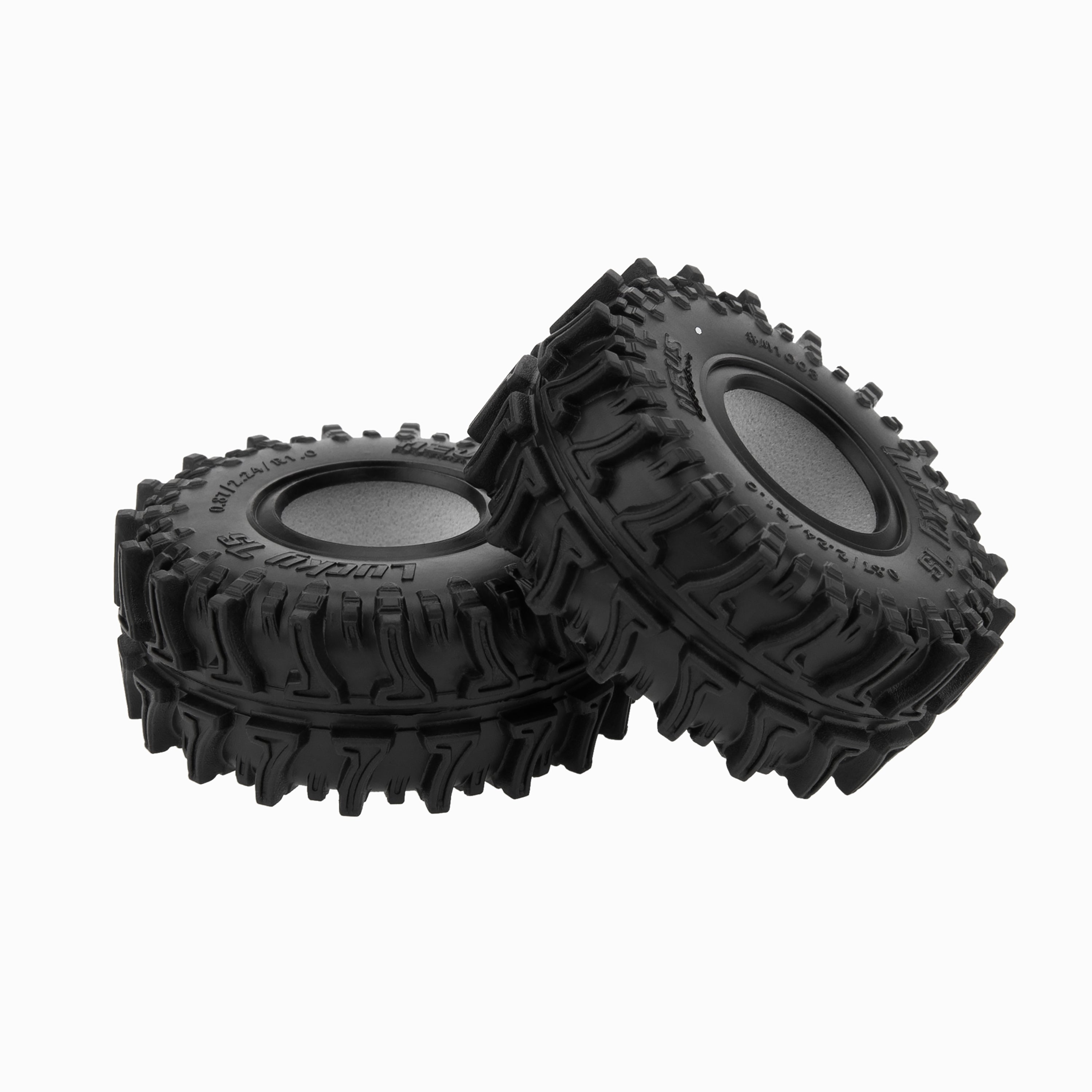 MEUS Racing 1.0-inch RC Rubber Tires 57MM & 64MM For 1/18 TRX4M 1/24 ...