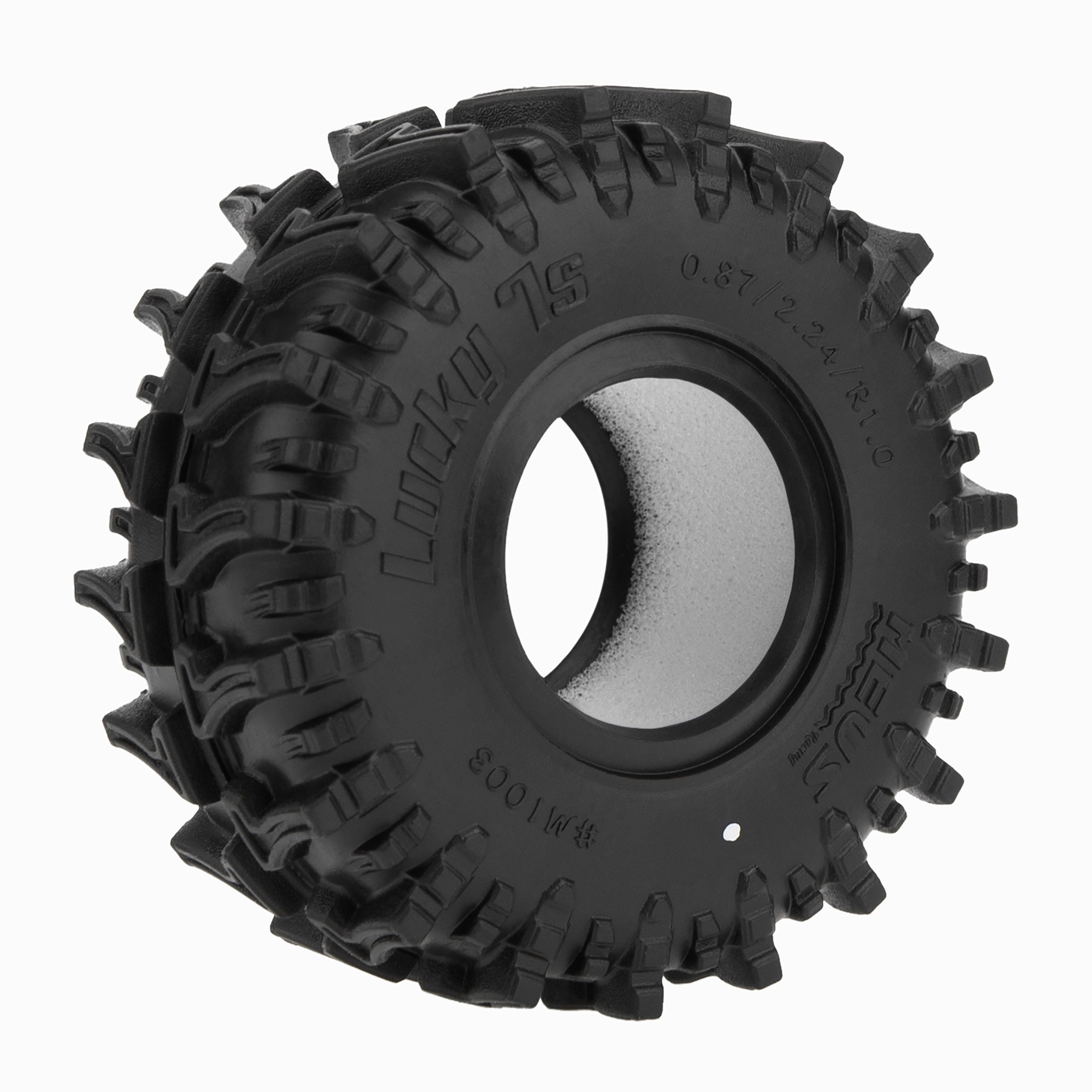 MEUS Racing 1.0-inch RC Rubber Tires 57MM & 64MM For 1/18 TRX4M 1/24 ...