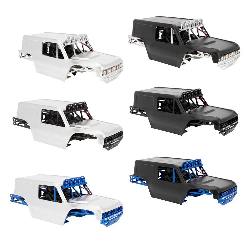 MEUS Racing MB24 Pro Aluminum Body Shell & Frame Kit for 1/24 Axial SC