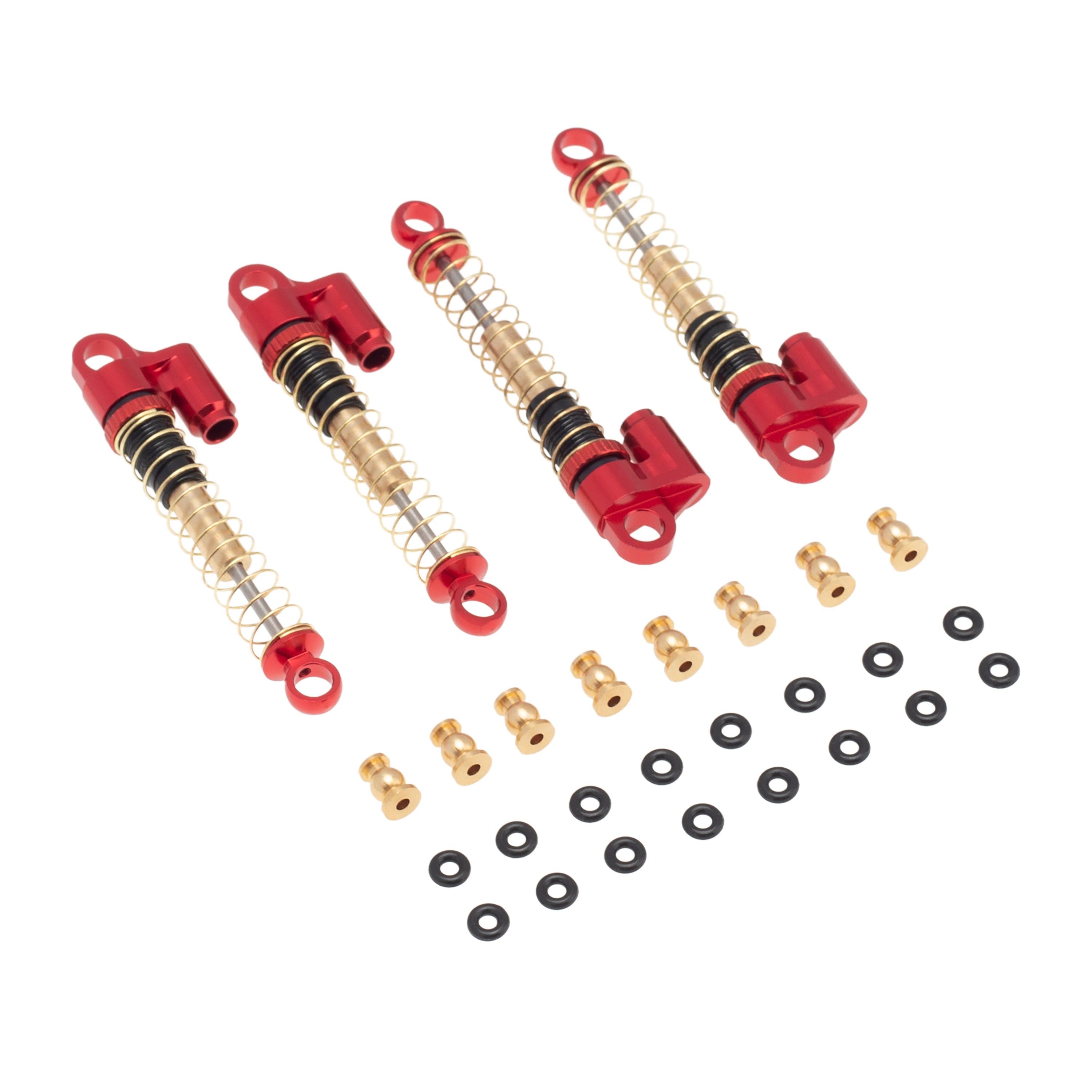 MEUS Racing SCX24 Shocks 43mm-48mm Adjustable Damper for Axial SCX24 J