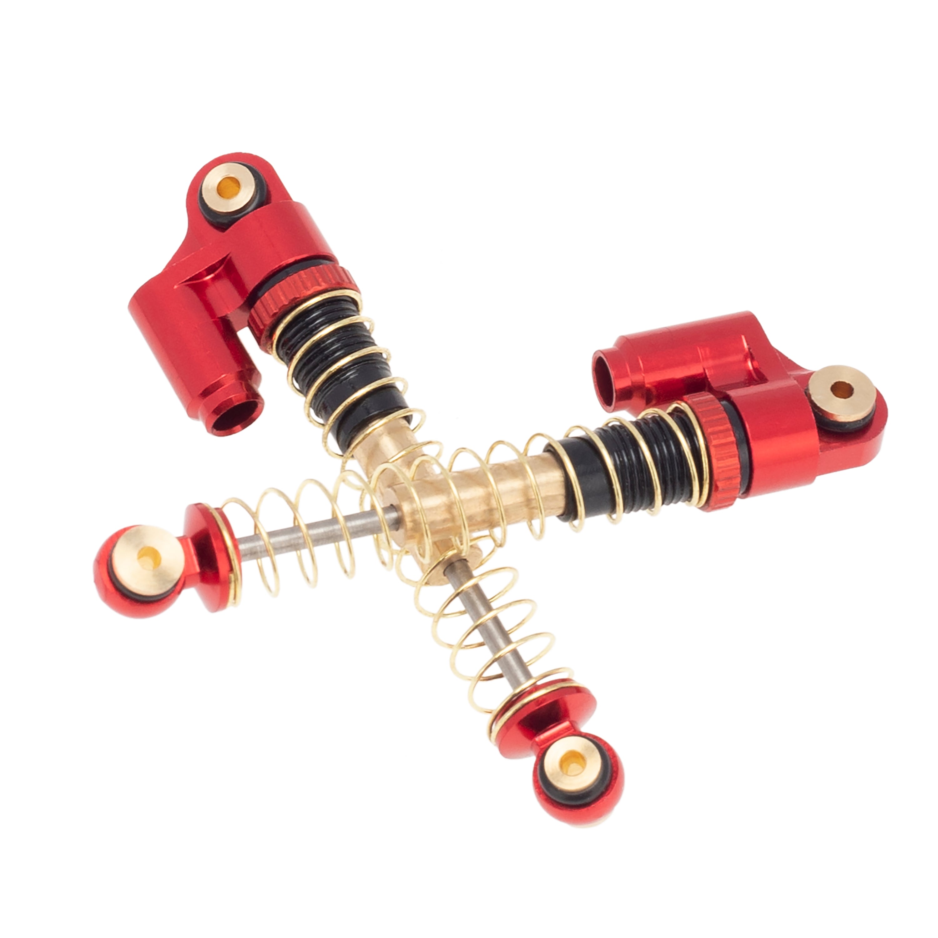 MEUS Racing SCX24 Shocks 43mm-48mm Adjustable Damper for Axial SCX24 J