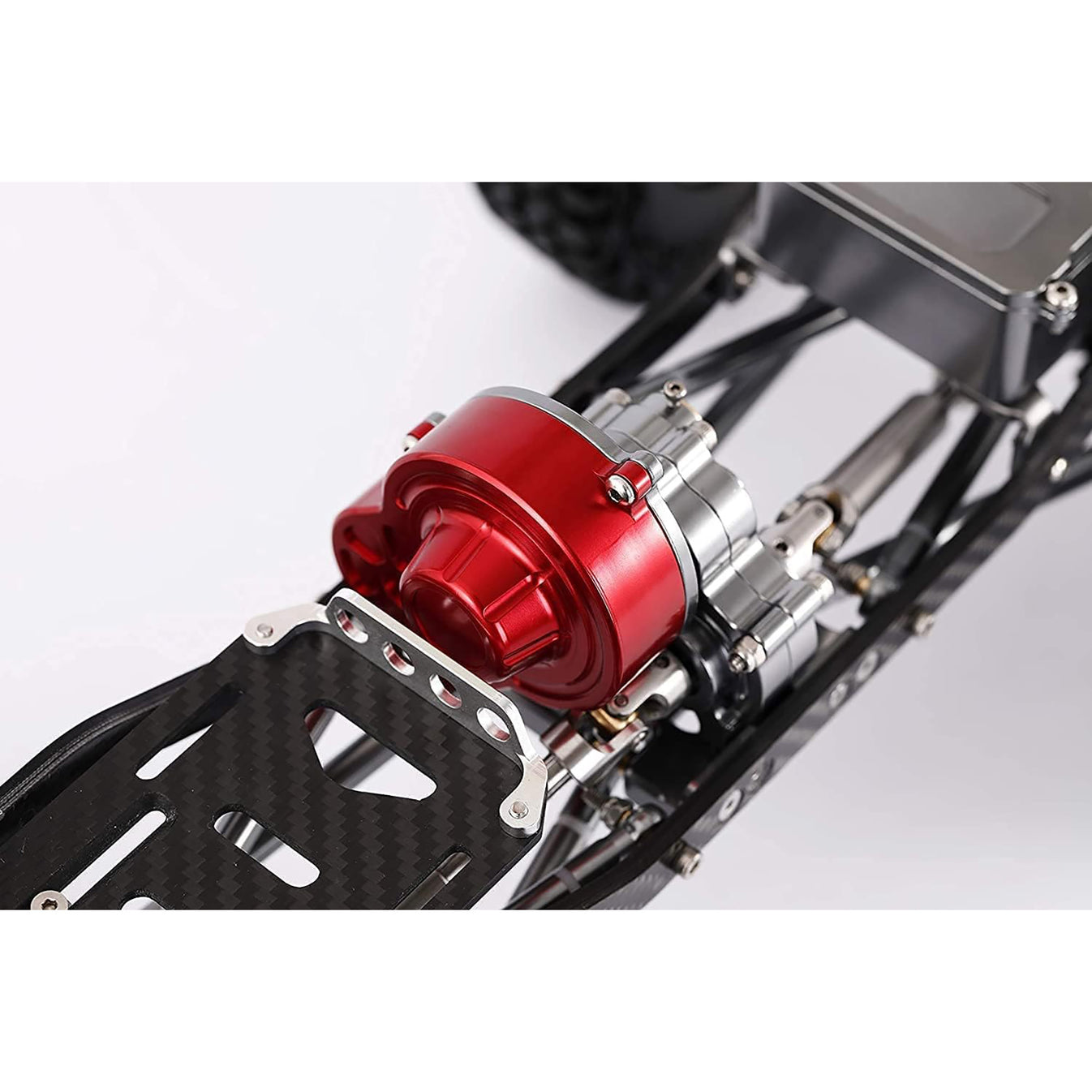 MEUS Racing Complete Transmission Gearbox for 1/10 Axial SCX10 90027 S