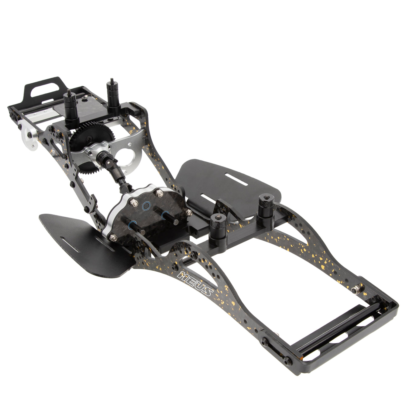 MEUS Racing RC LCG-GOLD RUSH V1 Carbon Fiber Chassis Frame DIY Kit Gea