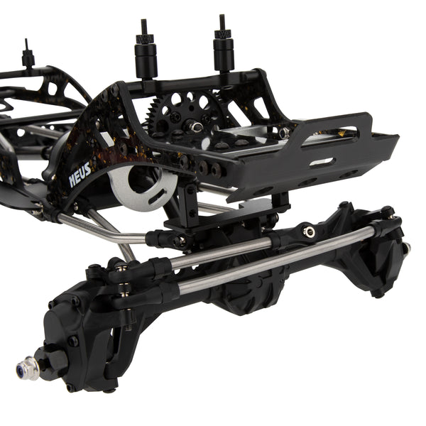 MEUS Racing RC LCG GOLD RUSH V2 Carbon Fiber Chassis & SCX10 Nylon Por