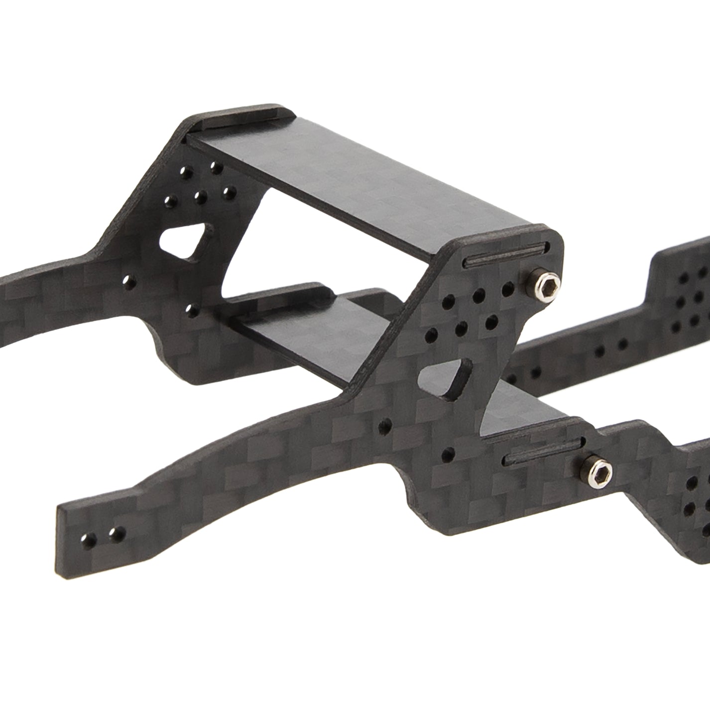 MEUS Racing Carbon Fiber LCG Chassis Kit Frame Girder for Axial SCX24 ...