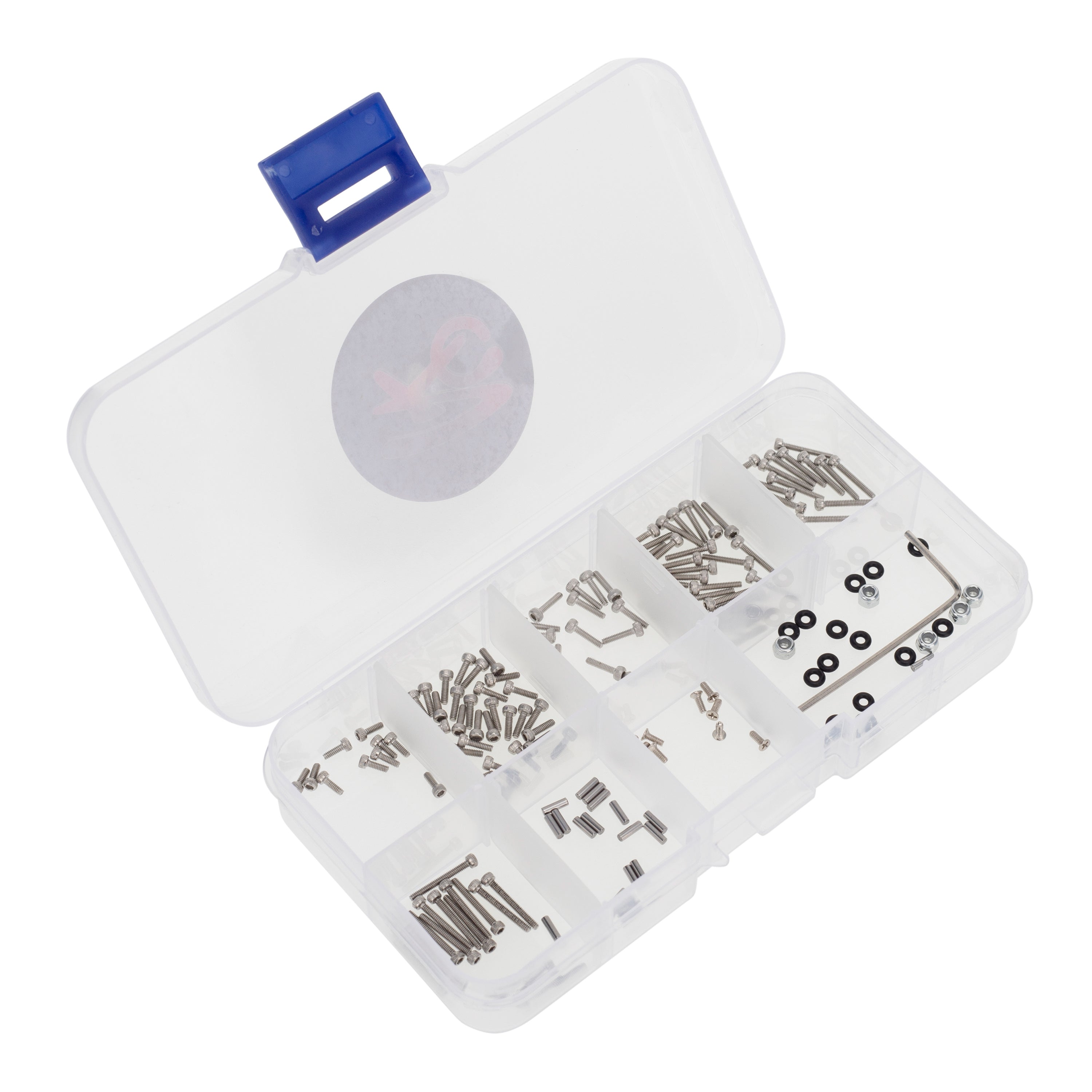 MEUS Racing Stainless Steel Full Car Screws Box Set for Axial SCX24 ...