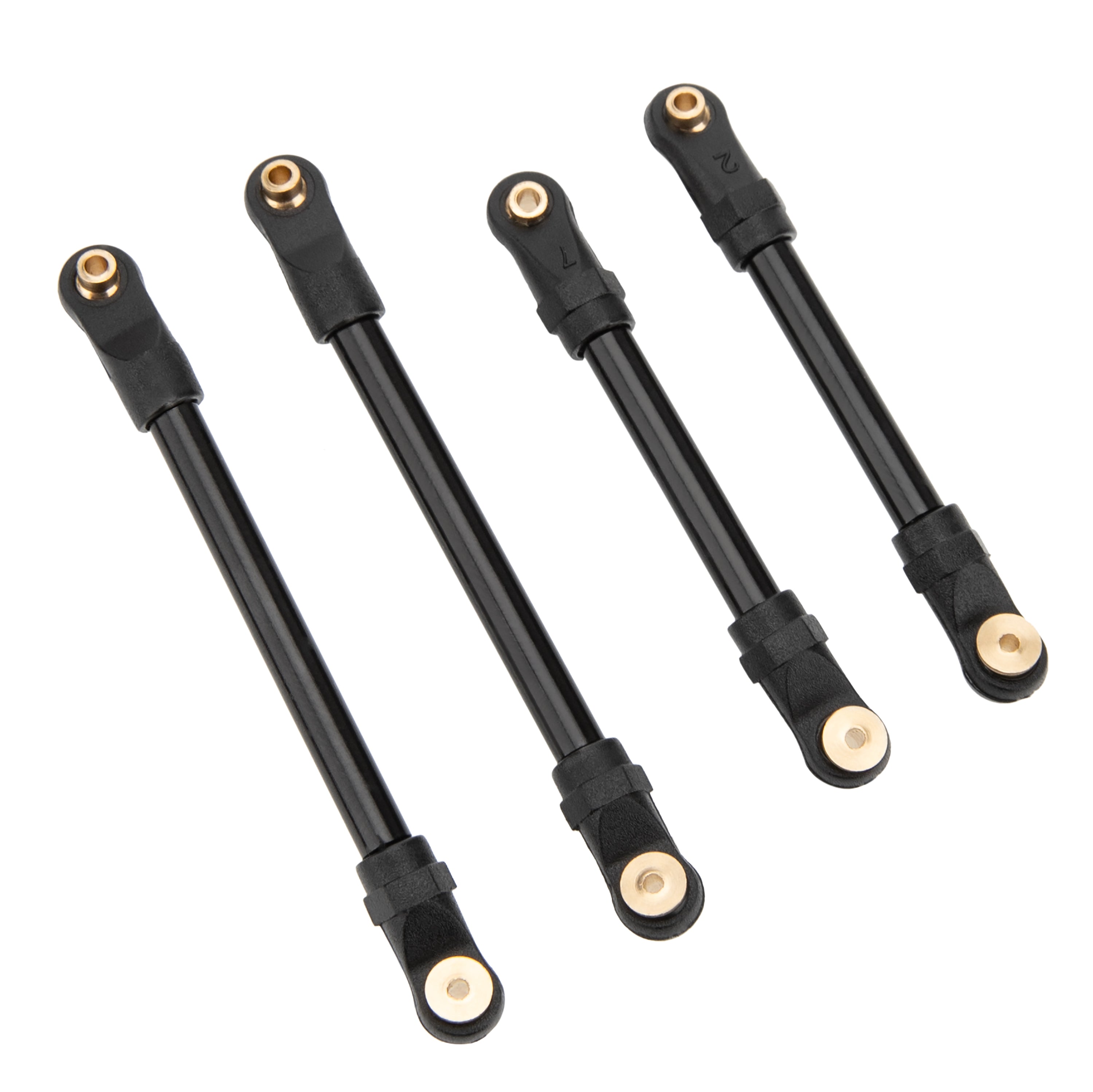 MEUS Racing SCX24 Gladiator Double Bent High Clearance Chassis Links
