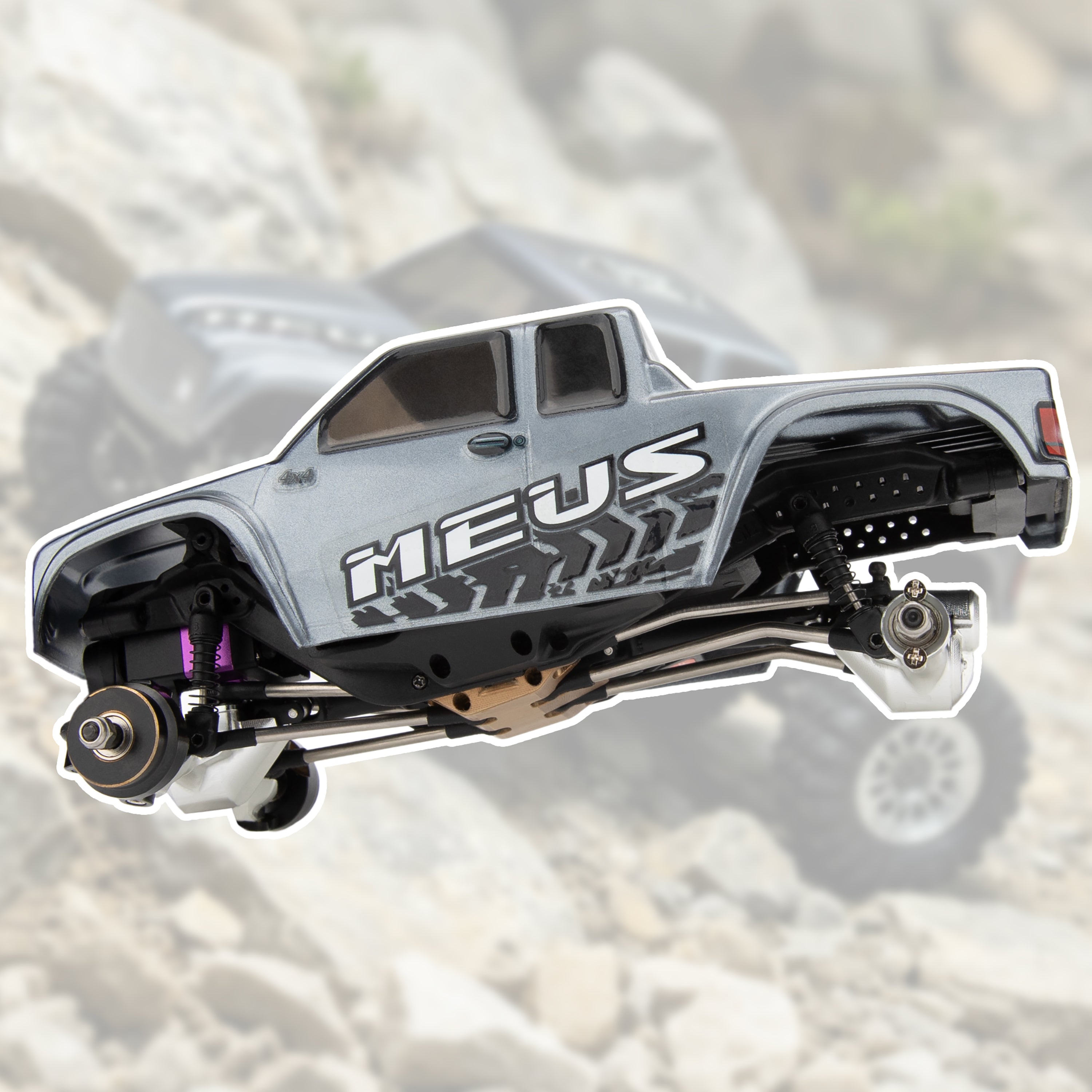 MEUS Racing SCX30 High Clearance Linkages & Steering Links for 1/30 Ax