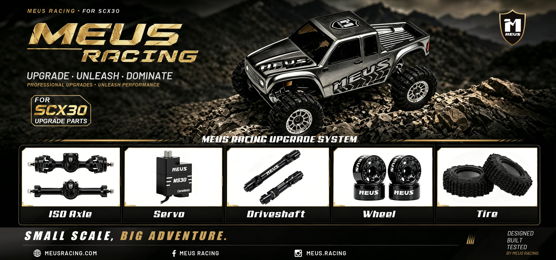 MEUS Racing - RC Car & Truck Upgrade Parts Store