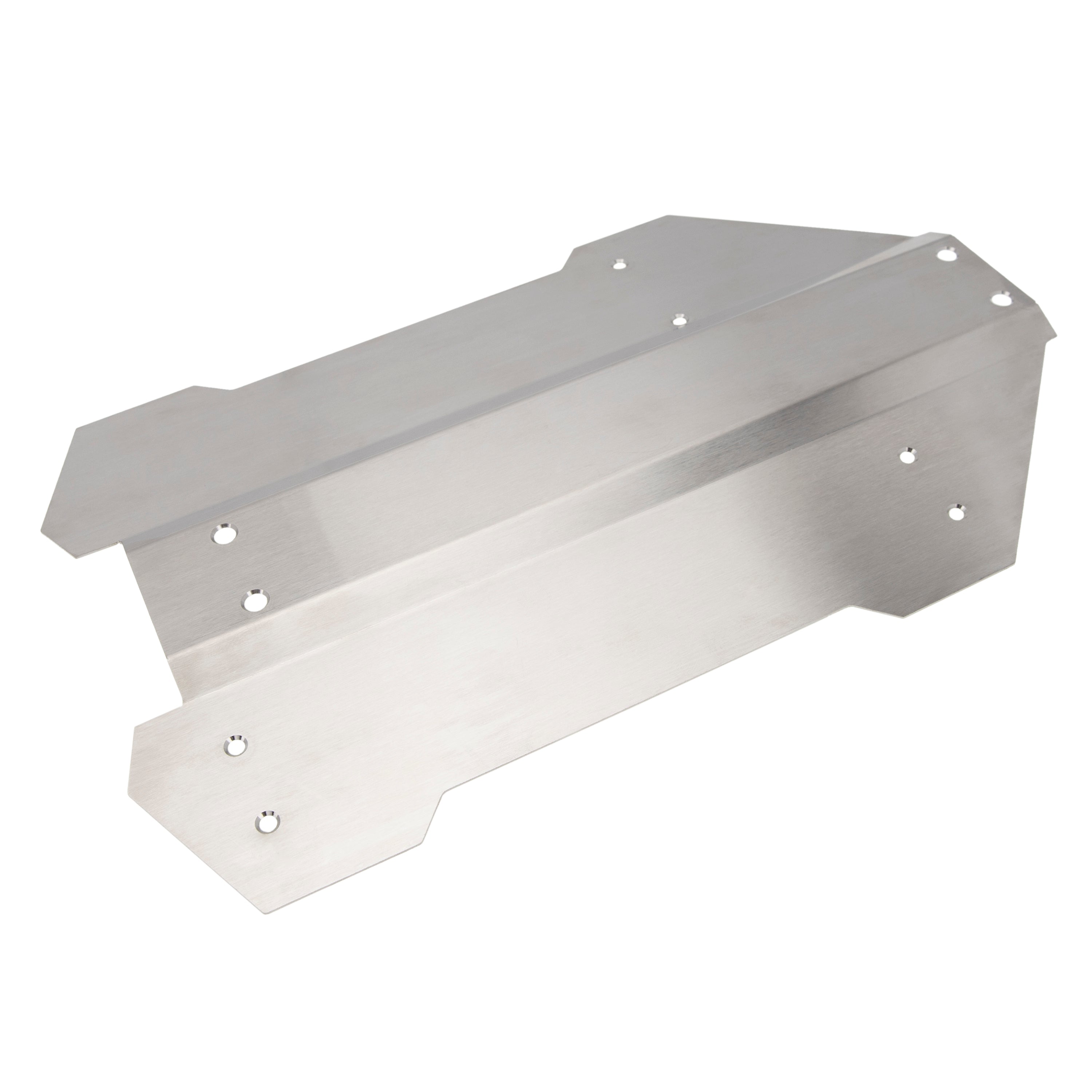 MEUS Racing Stainless Steel Chassis Armor Skid Plate for 1/10 Traxxas