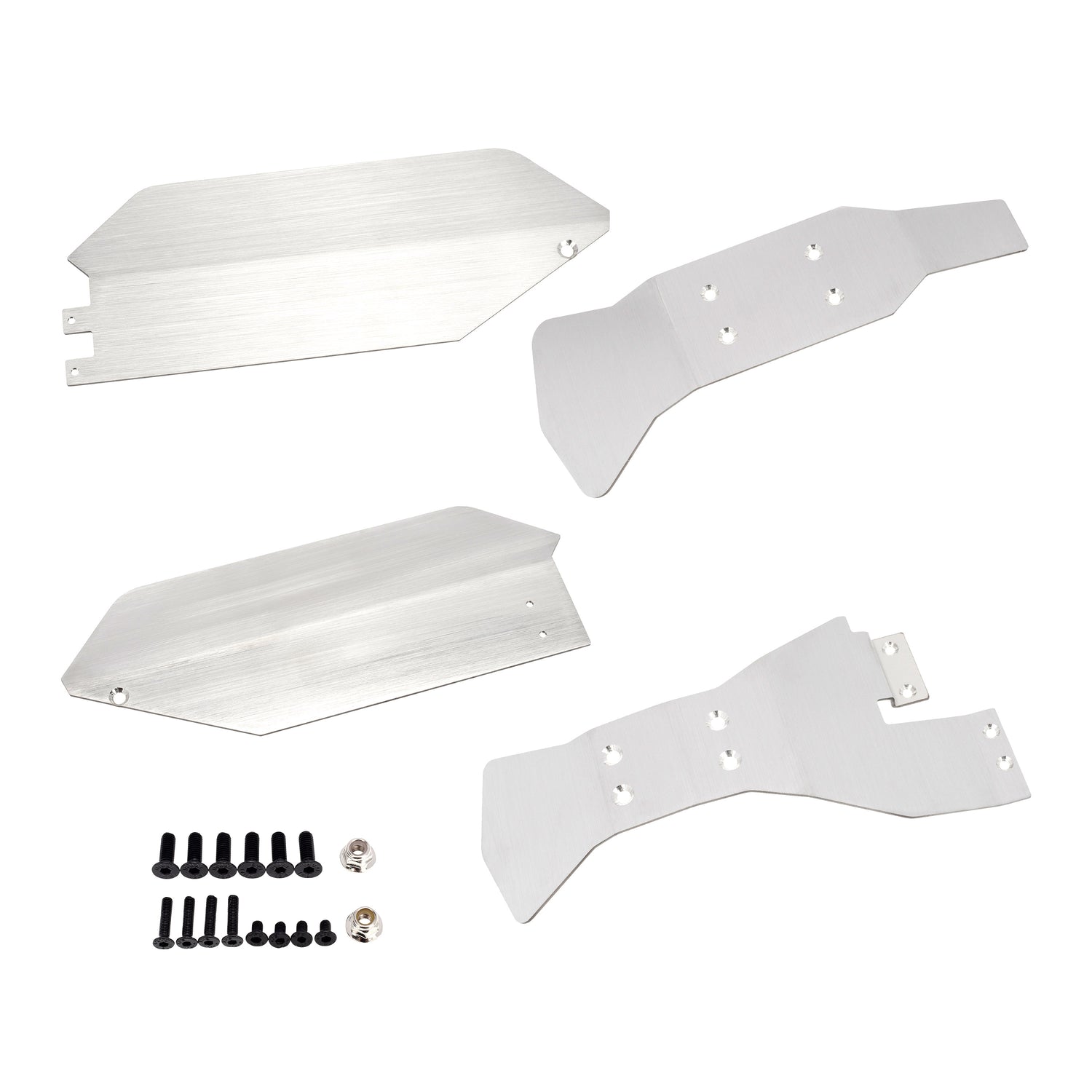 MEUS Racing Slash 4X4 Stainless Steel Chassis Armor Skid Plate Guard