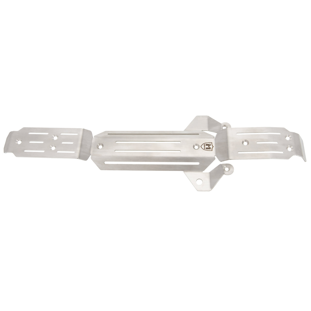 MEUS Racing Stainless Steel Chassis Armor Set Skid Plate Guard for Tra