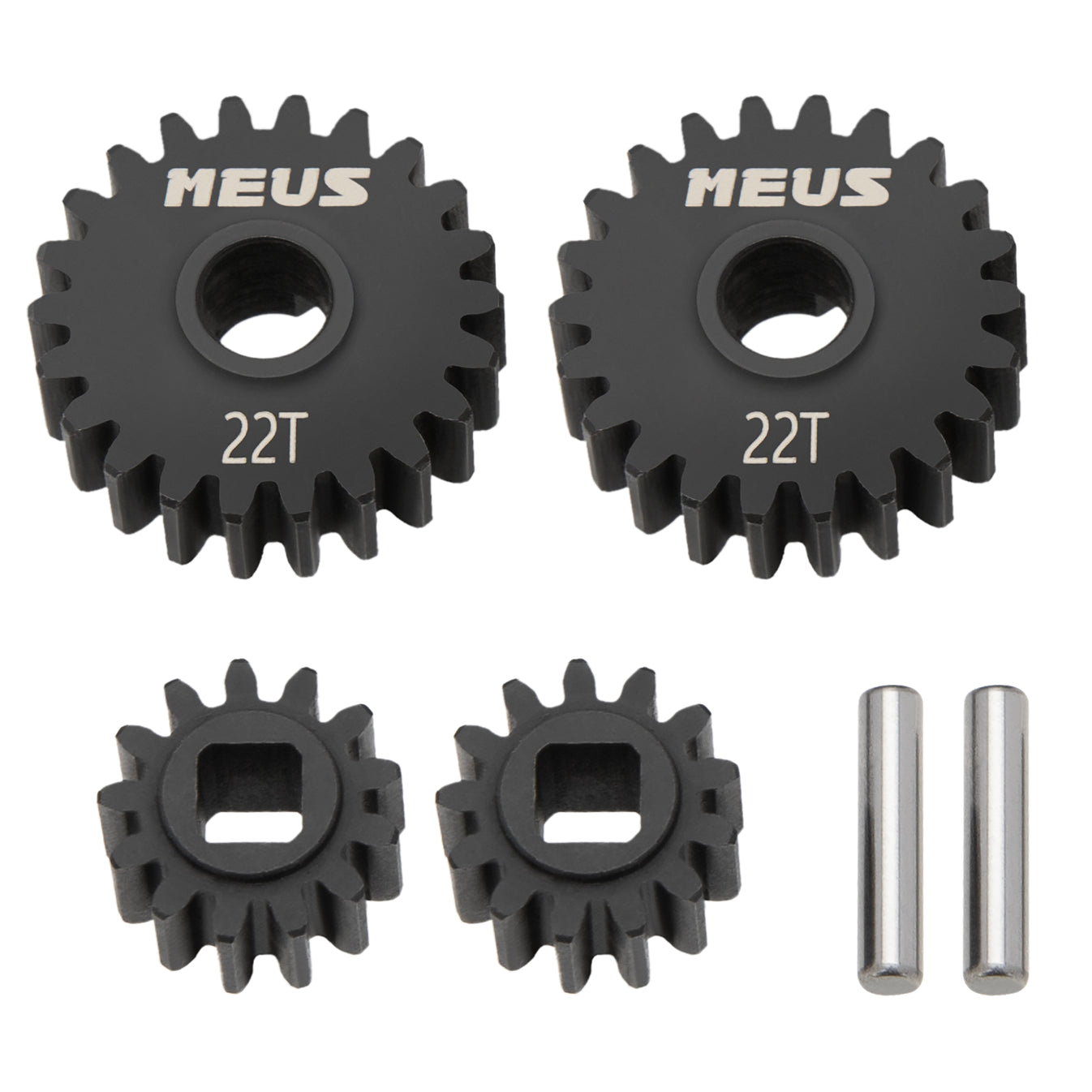 MEUS Racing 32P Overdrive Portal Gears for Capra 1.9 UTB SCX10 III