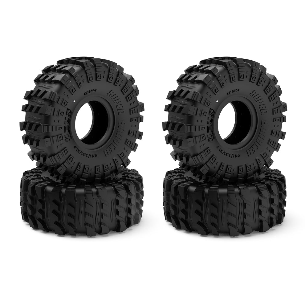 【US Warehouse】MEUS Racing 1.0-inch RC Rubber Tire Set MS6 RC Tire For